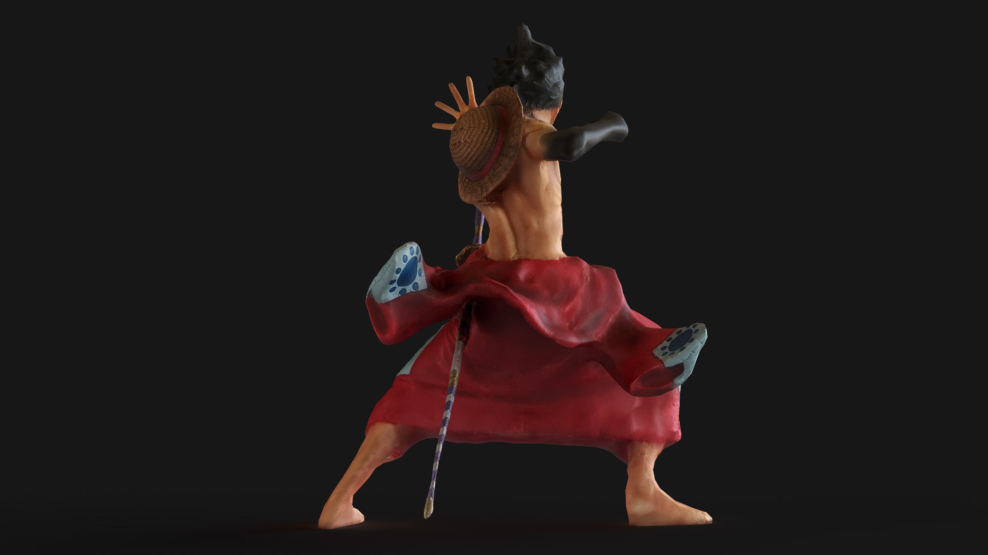 Luffy Figure free VR / AR / low-poly 3D model | CGTrader