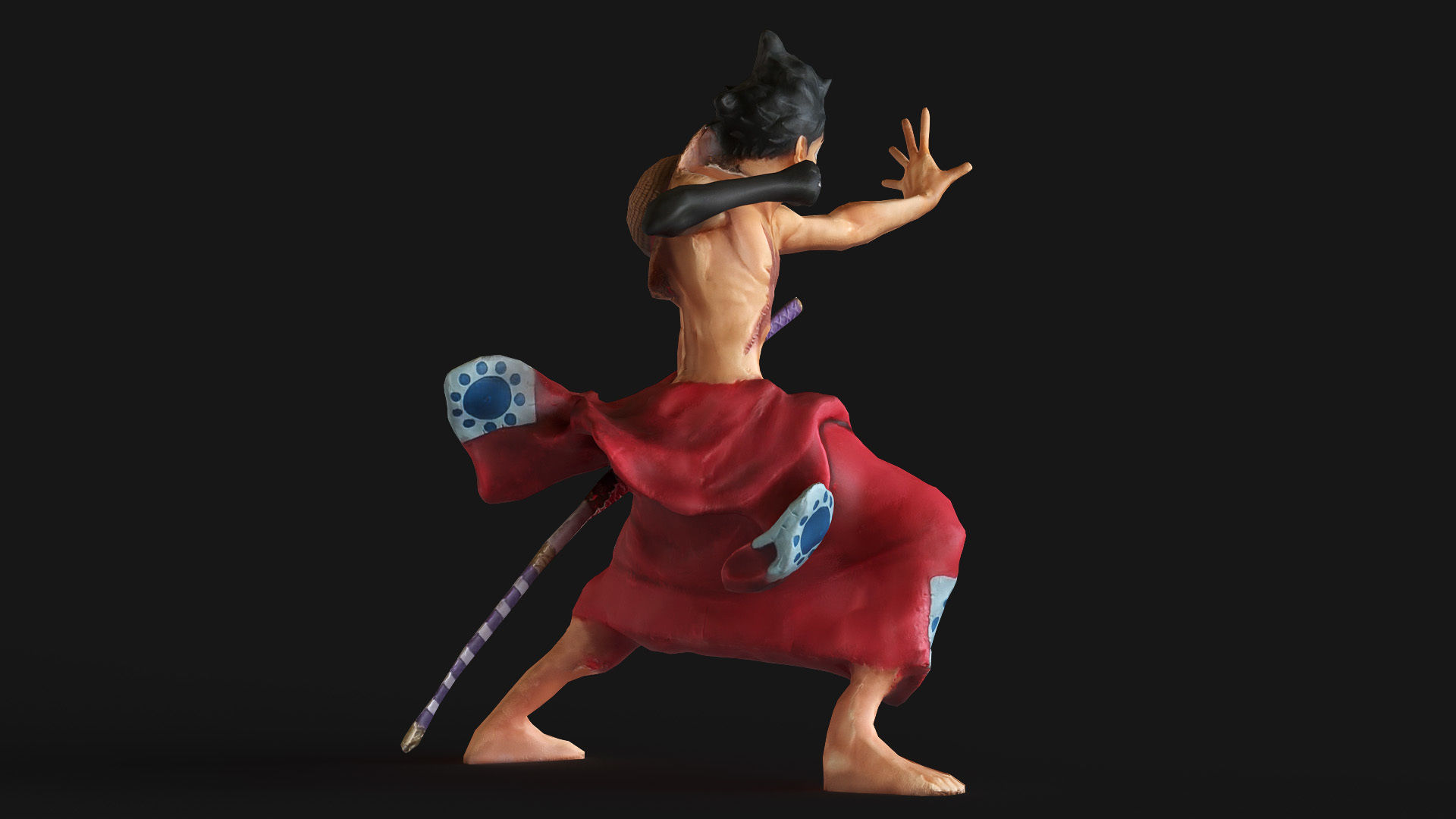 Luffy Figure free VR / AR / low-poly 3D model | CGTrader