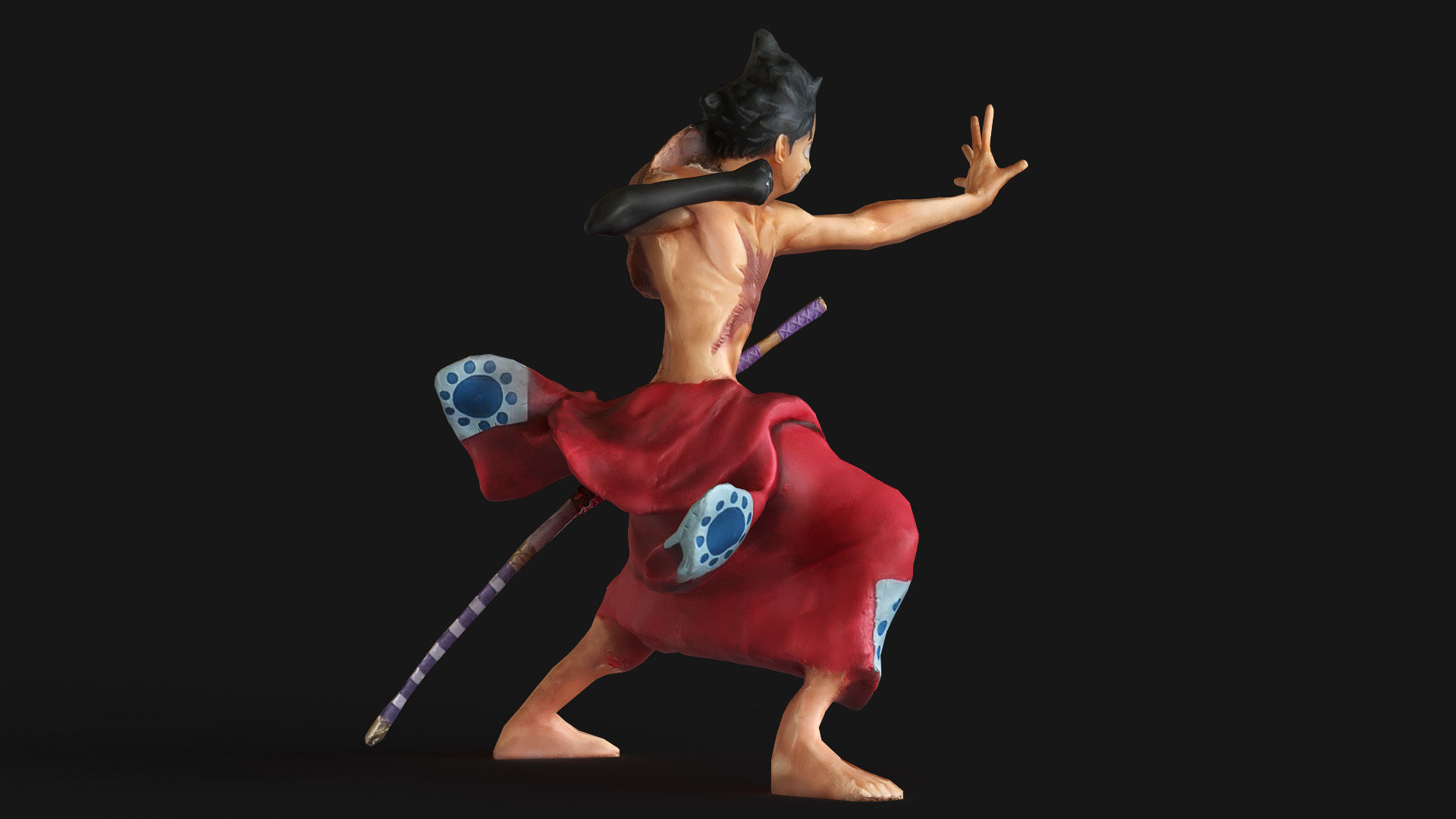 Luffy Figure free VR / AR / low-poly 3D model | CGTrader