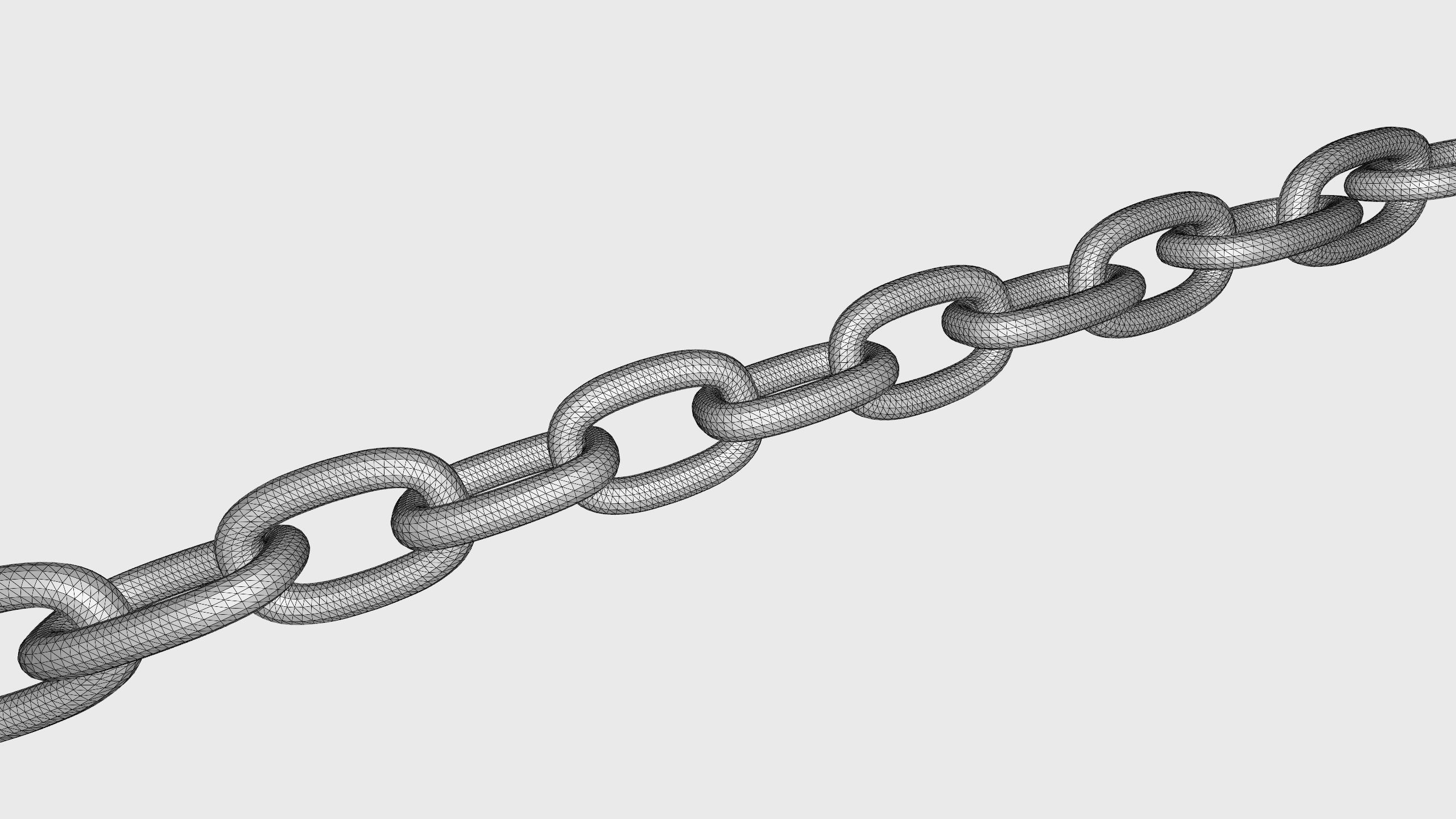 Sports chain 3D model 3D printable | CGTrader