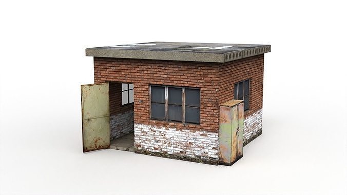 3D model Booth VR / AR / low-poly | CGTrader