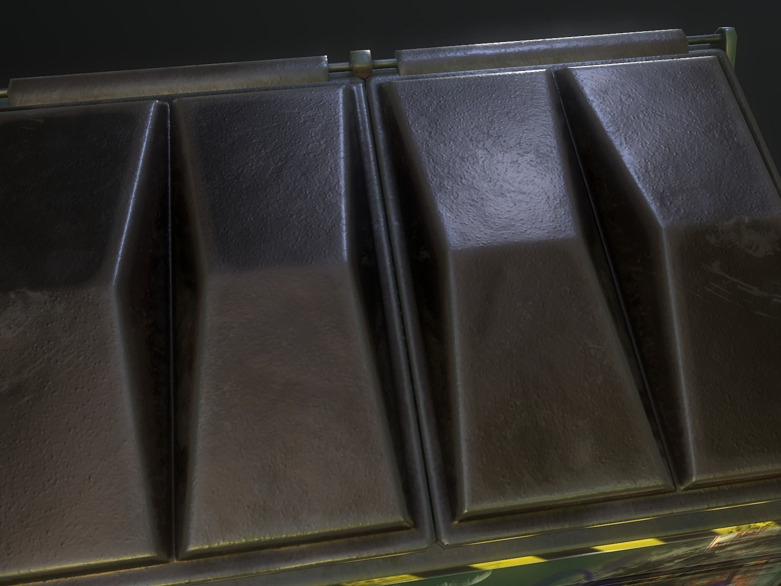 3D model Dumpster prop pbr VR / AR / low-poly | CGTrader