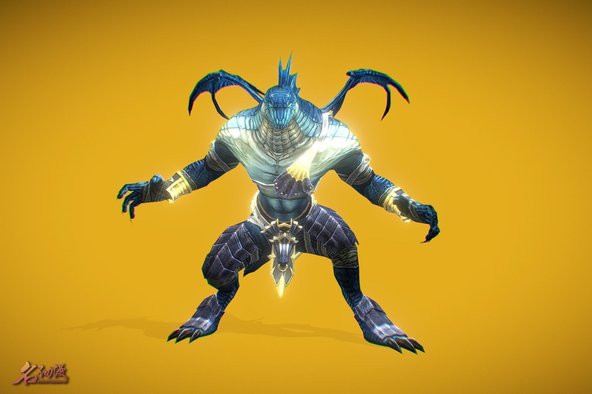 3D model RPG Lizard Man 3 VR / AR / low-poly | CGTrader