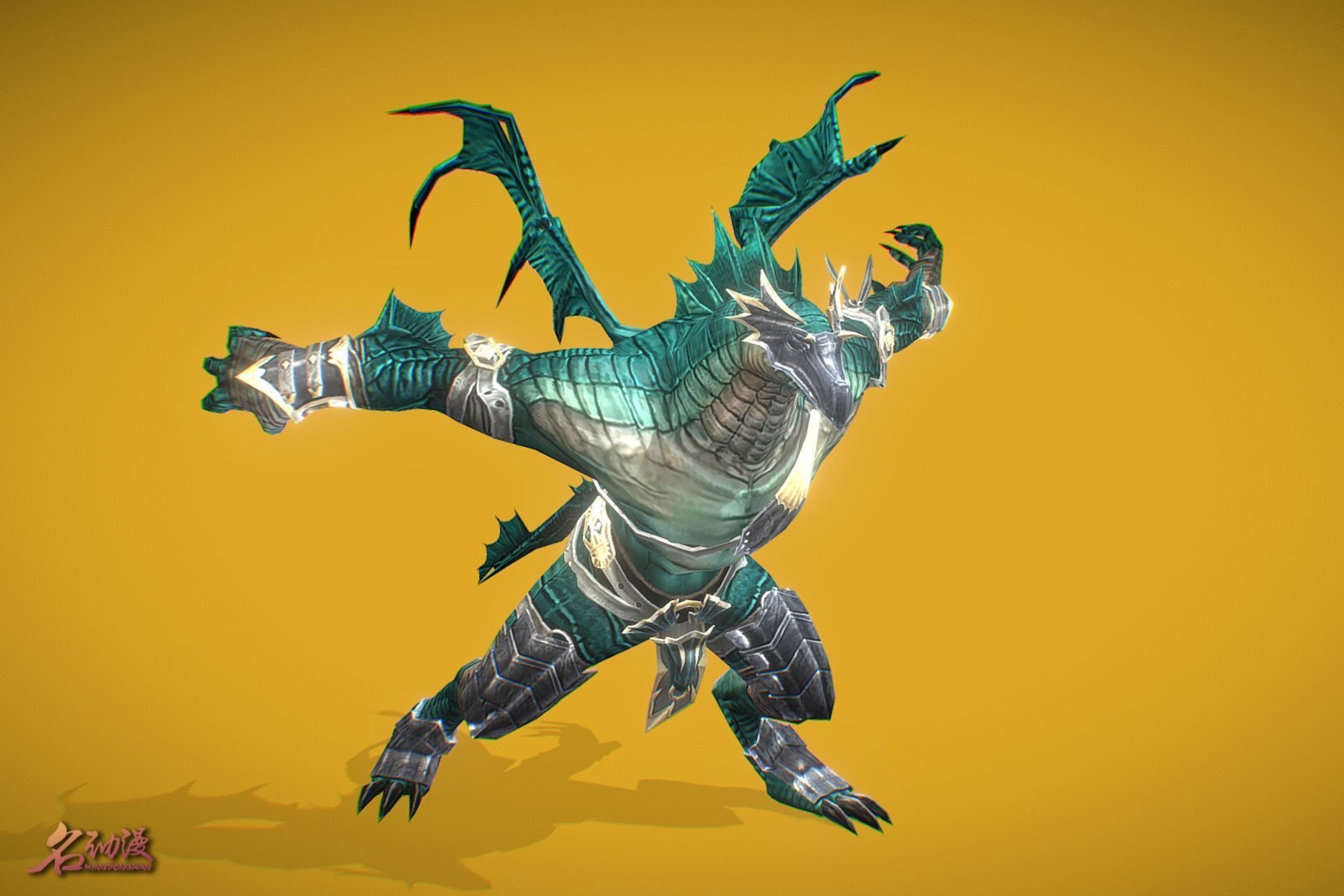 3D model RPG Lizard Man 4 VR / AR / low-poly | CGTrader