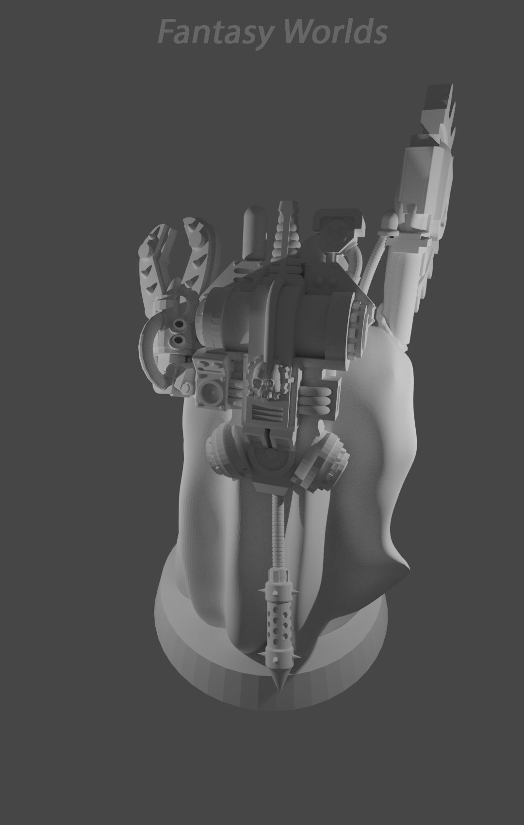 Mechanicus free 3D model 3D printable | CGTrader