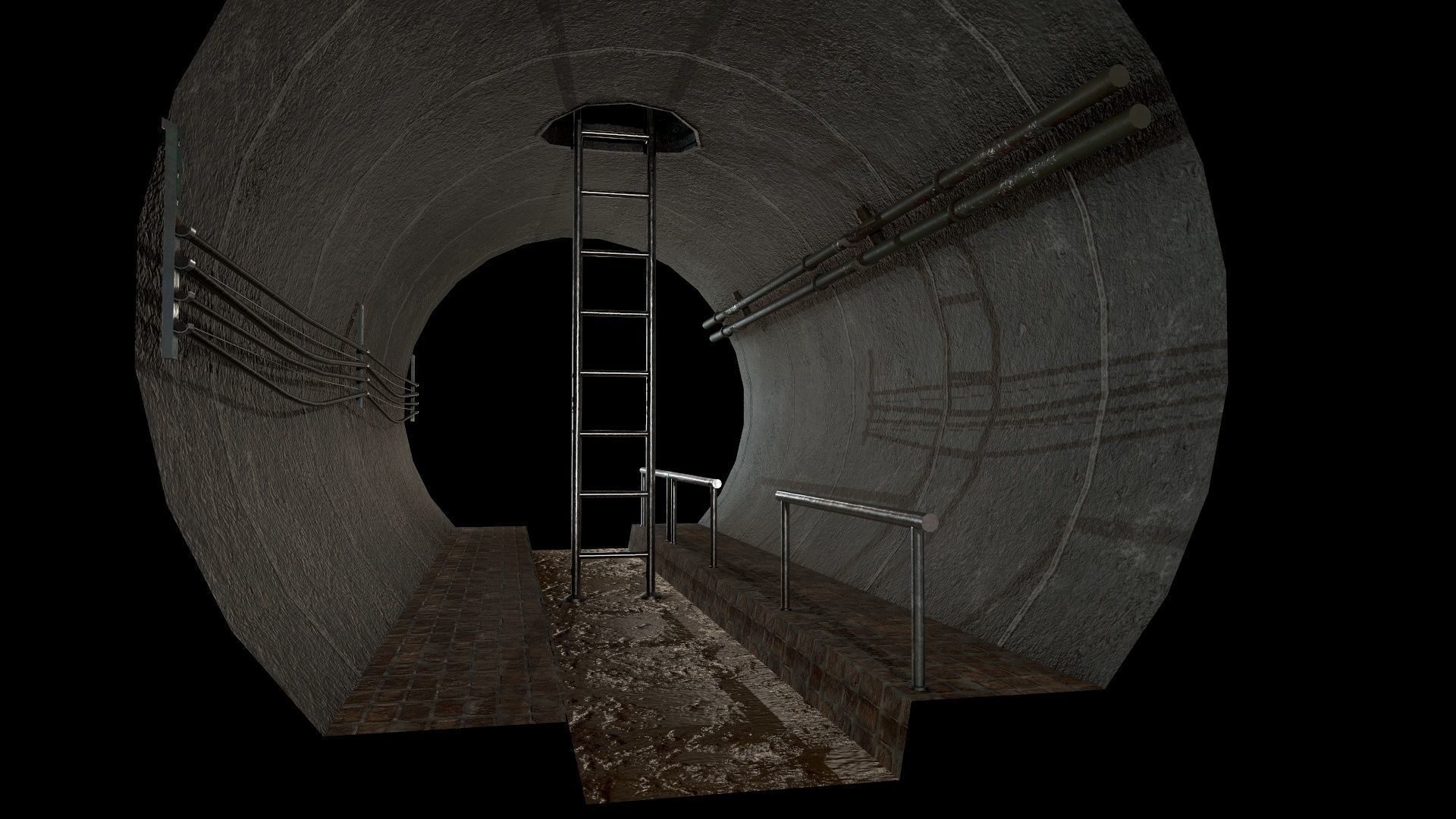 3D model Modular Sewers PBR VR / AR / low-poly | CGTrader