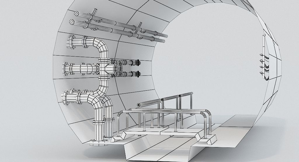 3D model Modular Sewers PBR VR / AR / low-poly | CGTrader