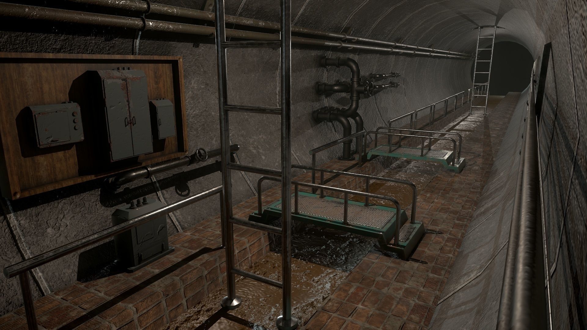 3D model Modular Sewers PBR VR / AR / low-poly | CGTrader