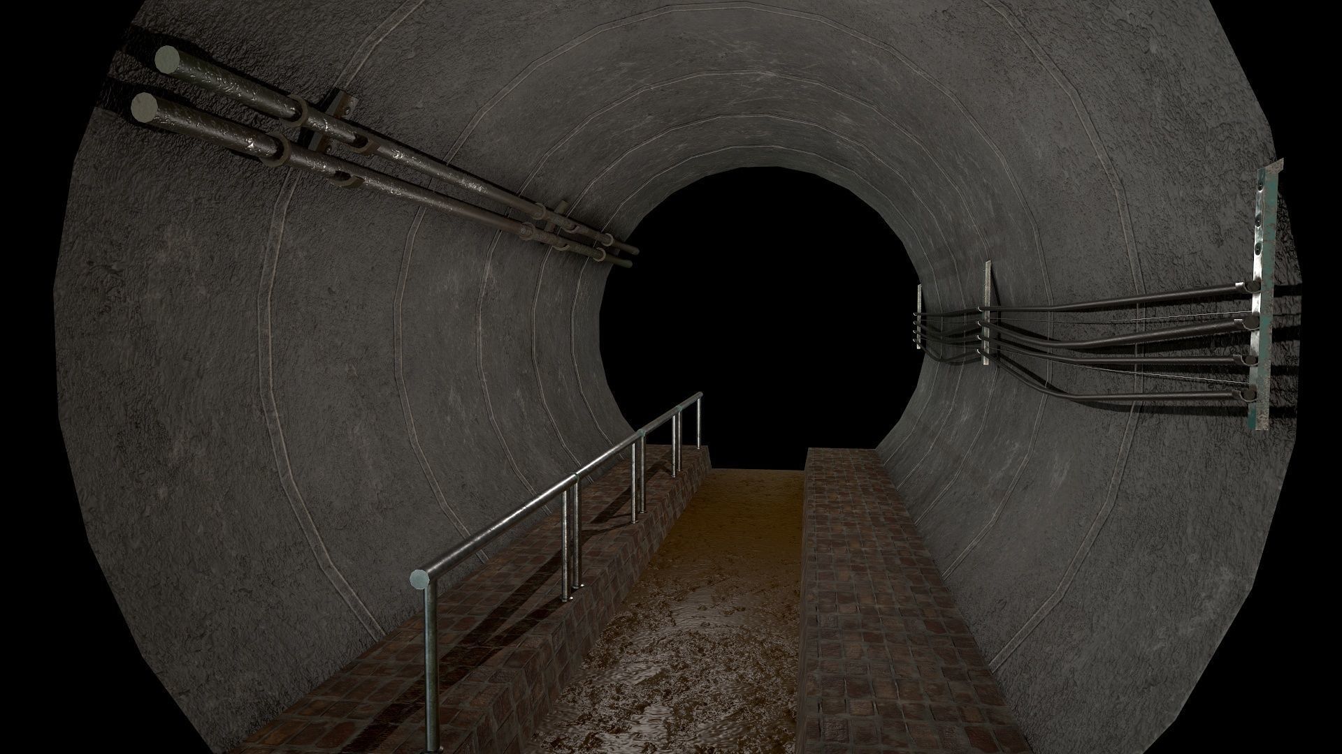 3D model Modular Sewers PBR VR / AR / low-poly | CGTrader