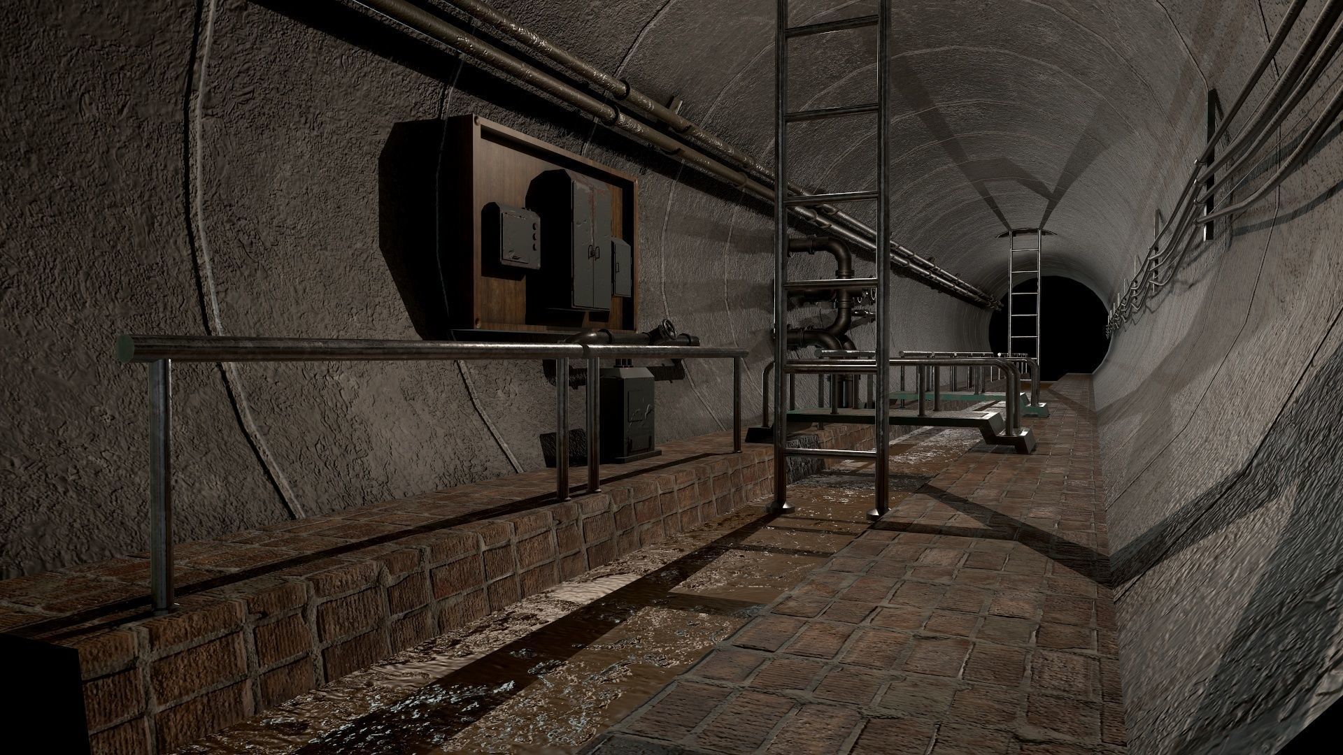3D model Modular Sewers PBR VR / AR / low-poly | CGTrader