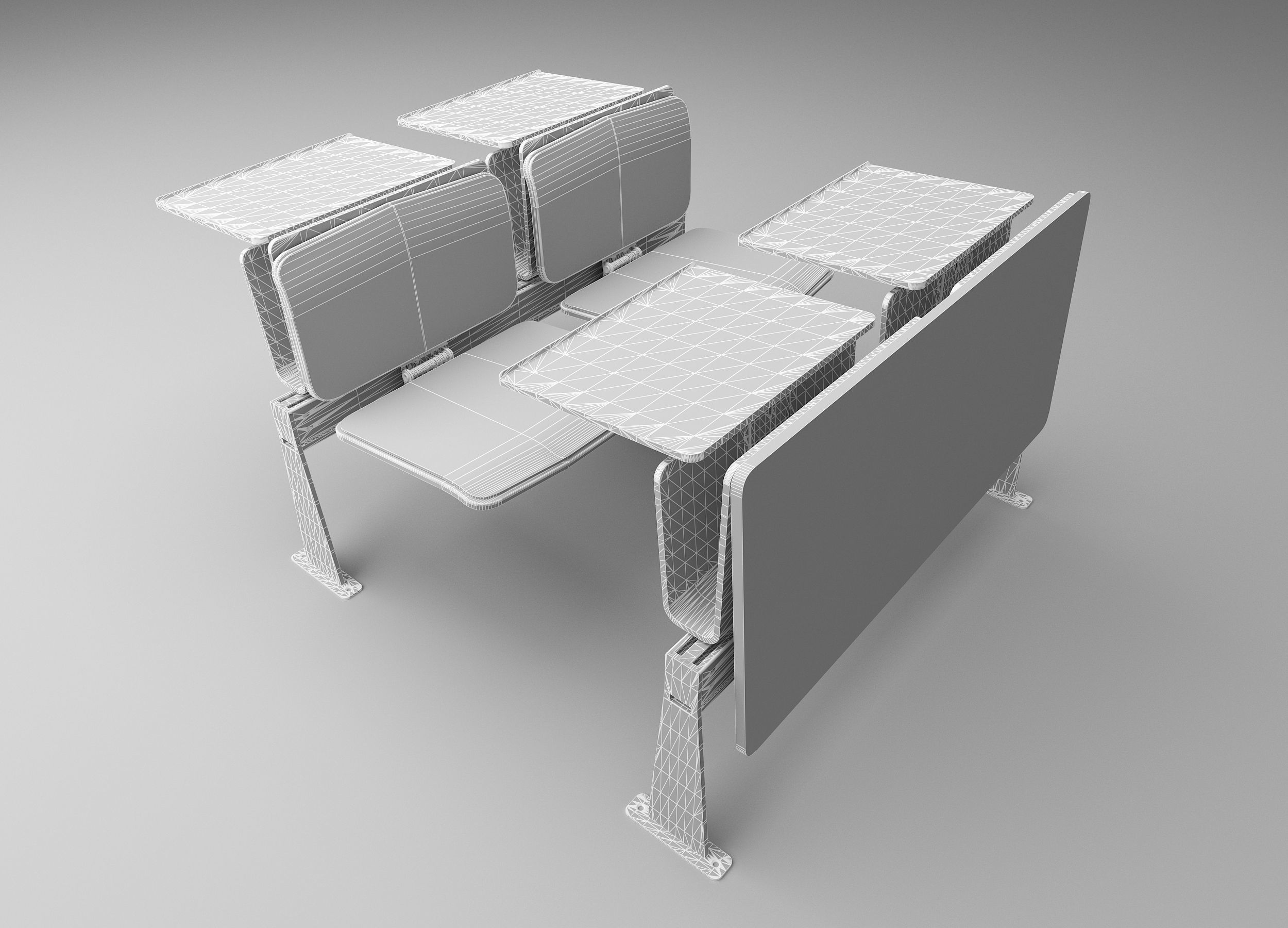 Lecture Desk 3D model | CGTrader