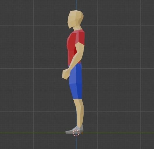 Low poly man mannequin free VR / AR / low-poly 3D model | CGTrader