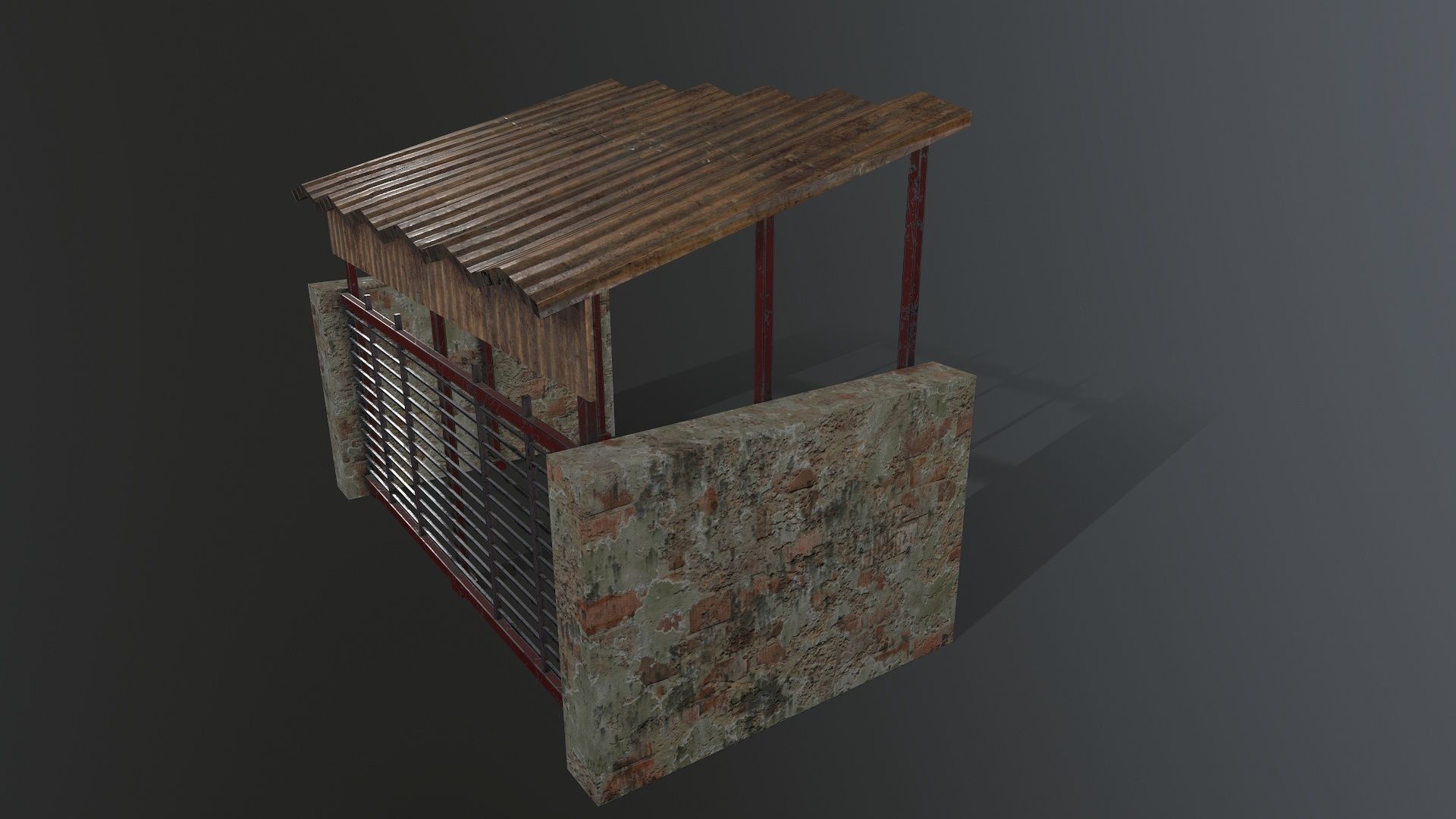 3D model Old Shack PBR VR / AR / low-poly | CGTrader