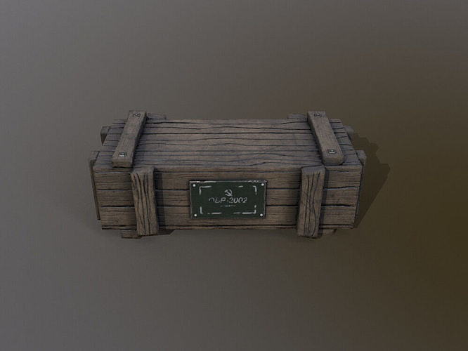 crate free VR / AR / low-poly 3D model | CGTrader