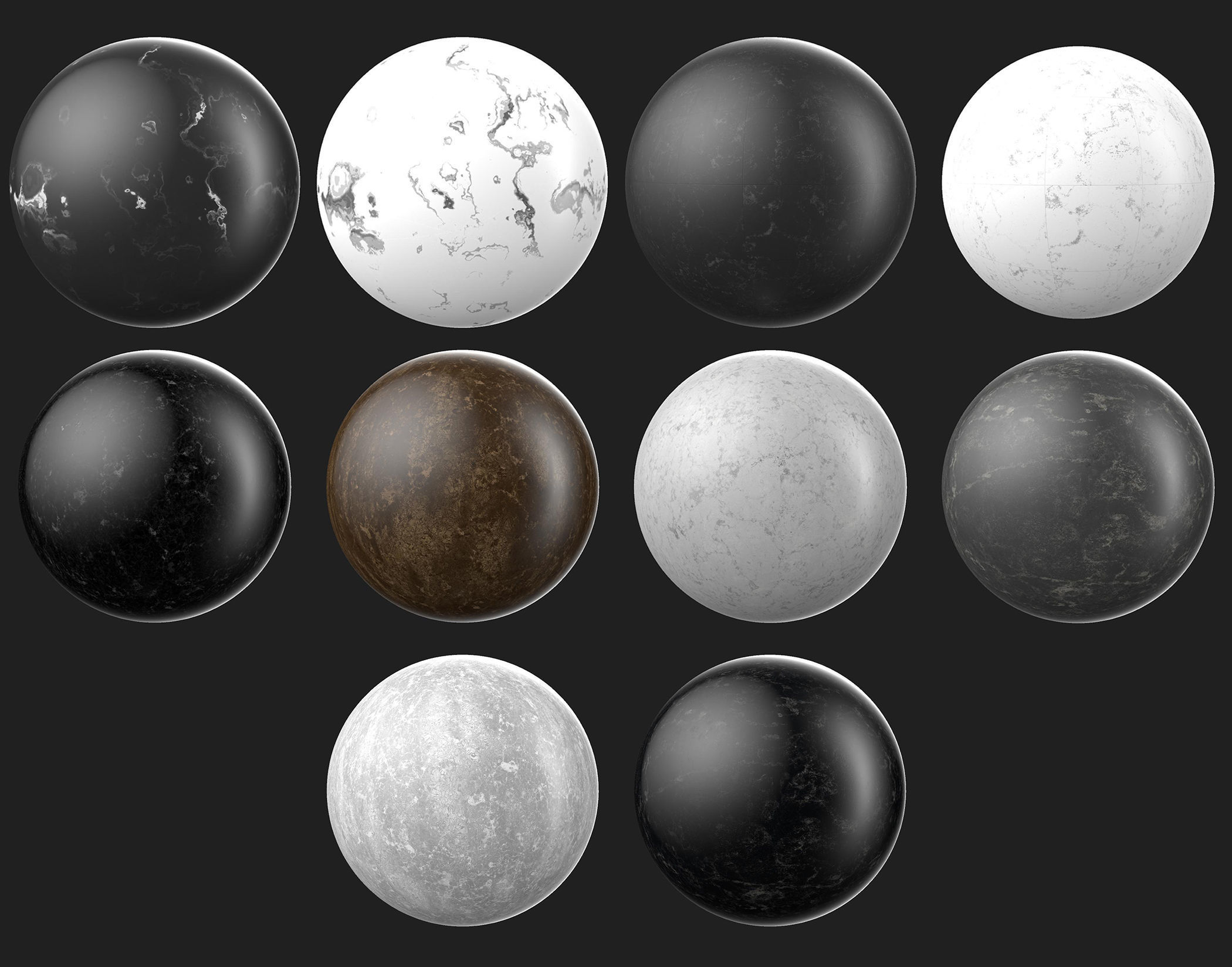 Texture Marble Textures VR / AR / low-poly | CGTrader