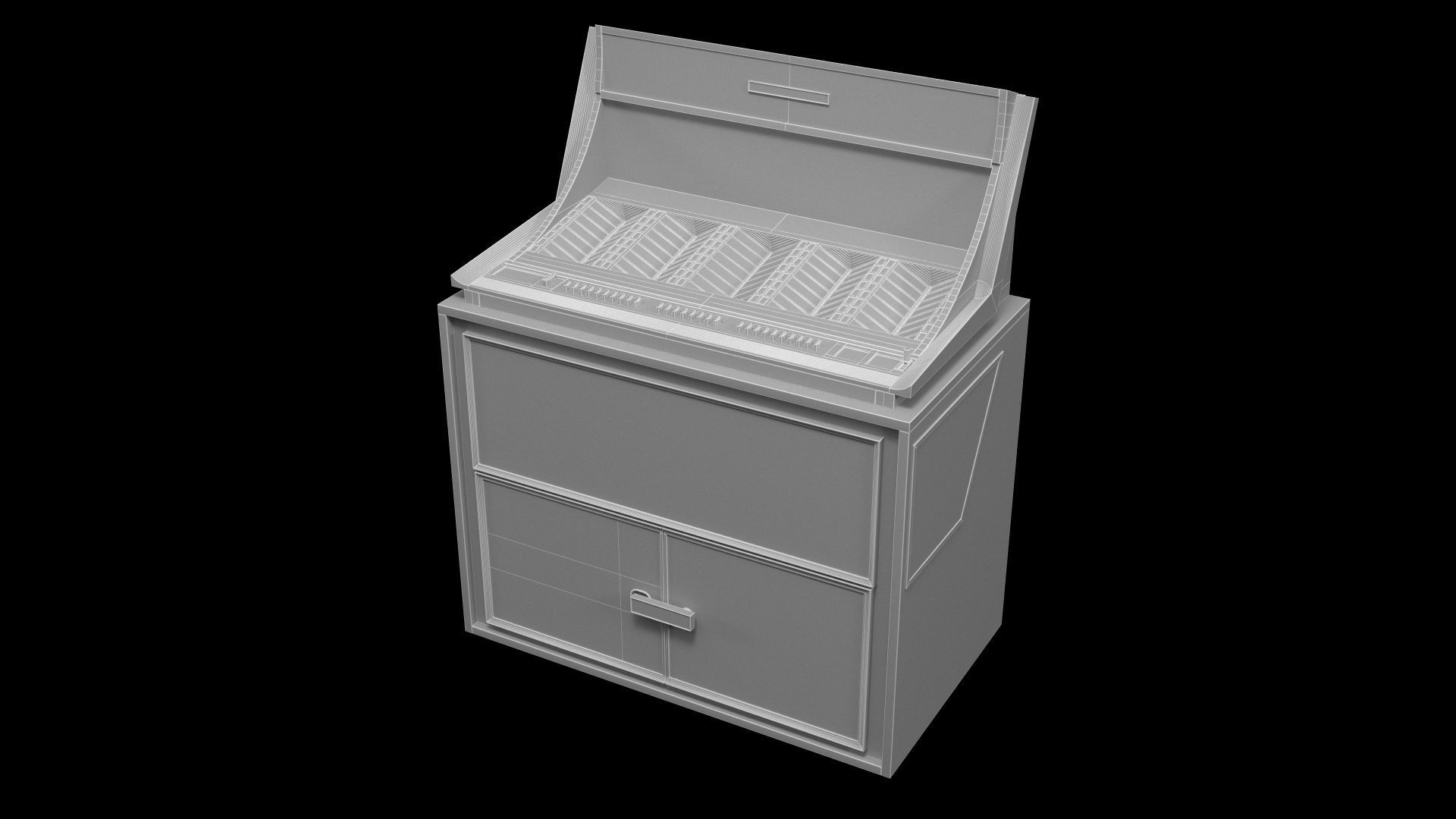 Seeburg Discotheque Jukebox 1965 3D model | CGTrader