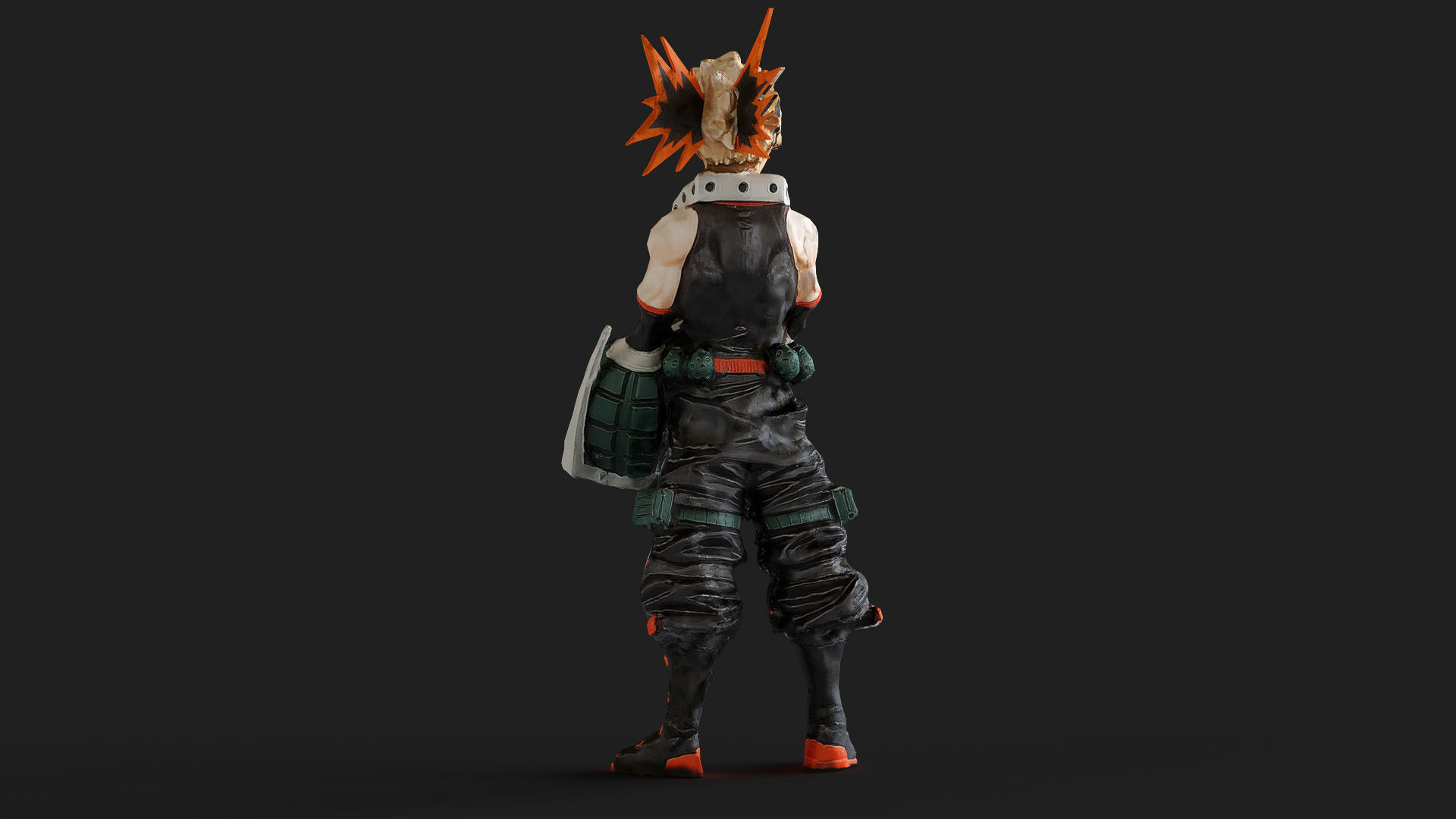 3D model Katsuki Bakugo My Hero Academia VR / AR / low-poly | CGTrader