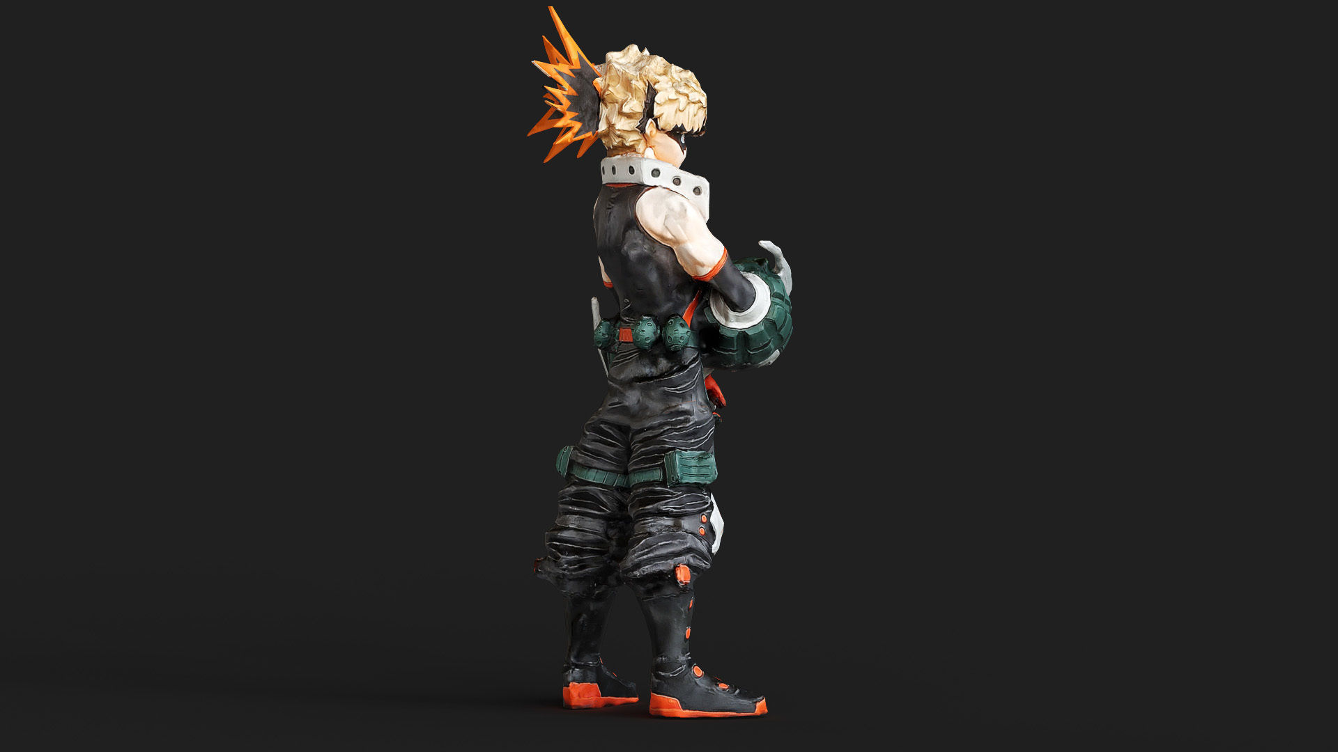 3D model Katsuki Bakugo My Hero Academia VR / AR / low-poly | CGTrader