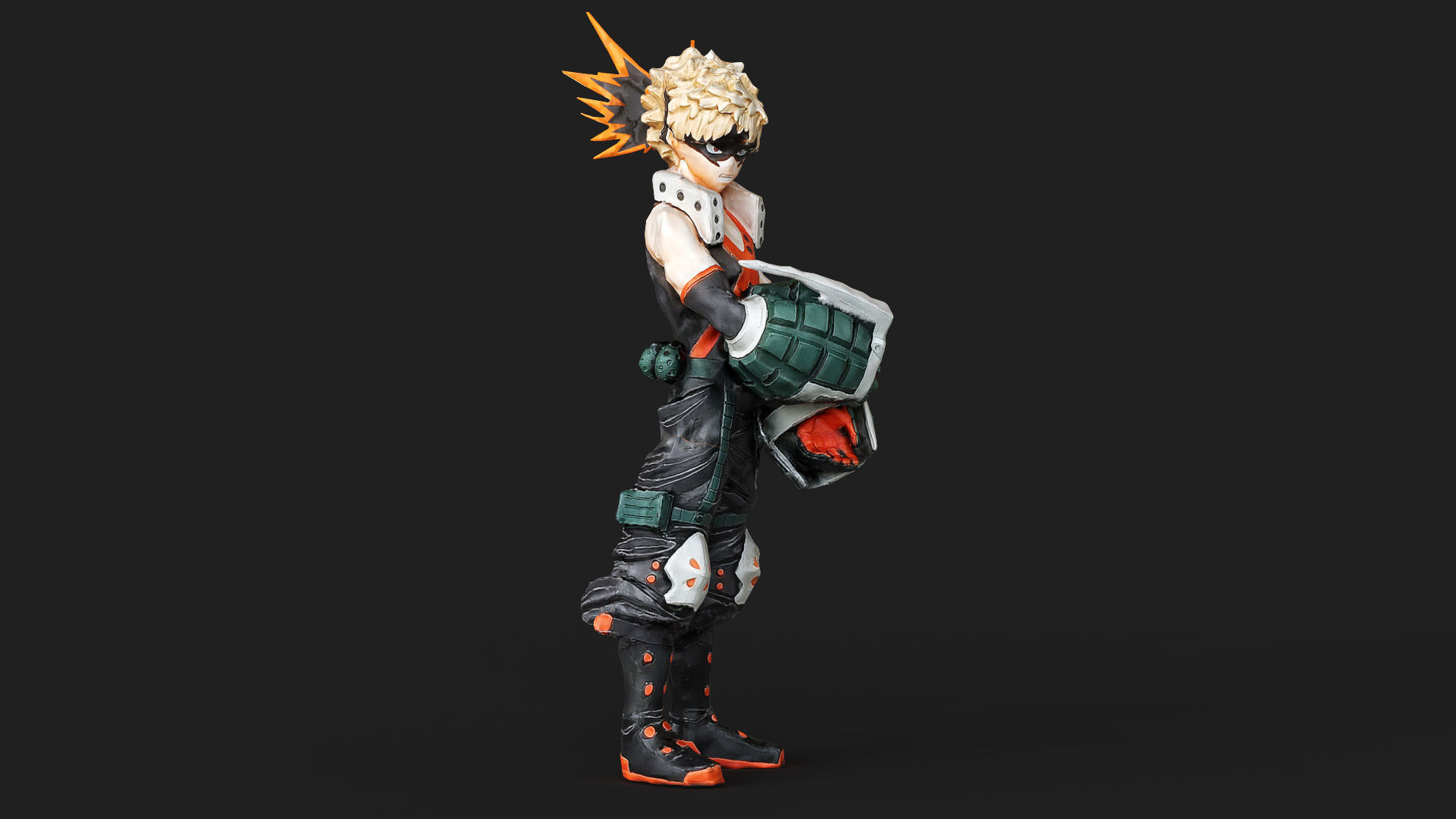 3D model Katsuki Bakugo My Hero Academia VR / AR / low-poly | CGTrader