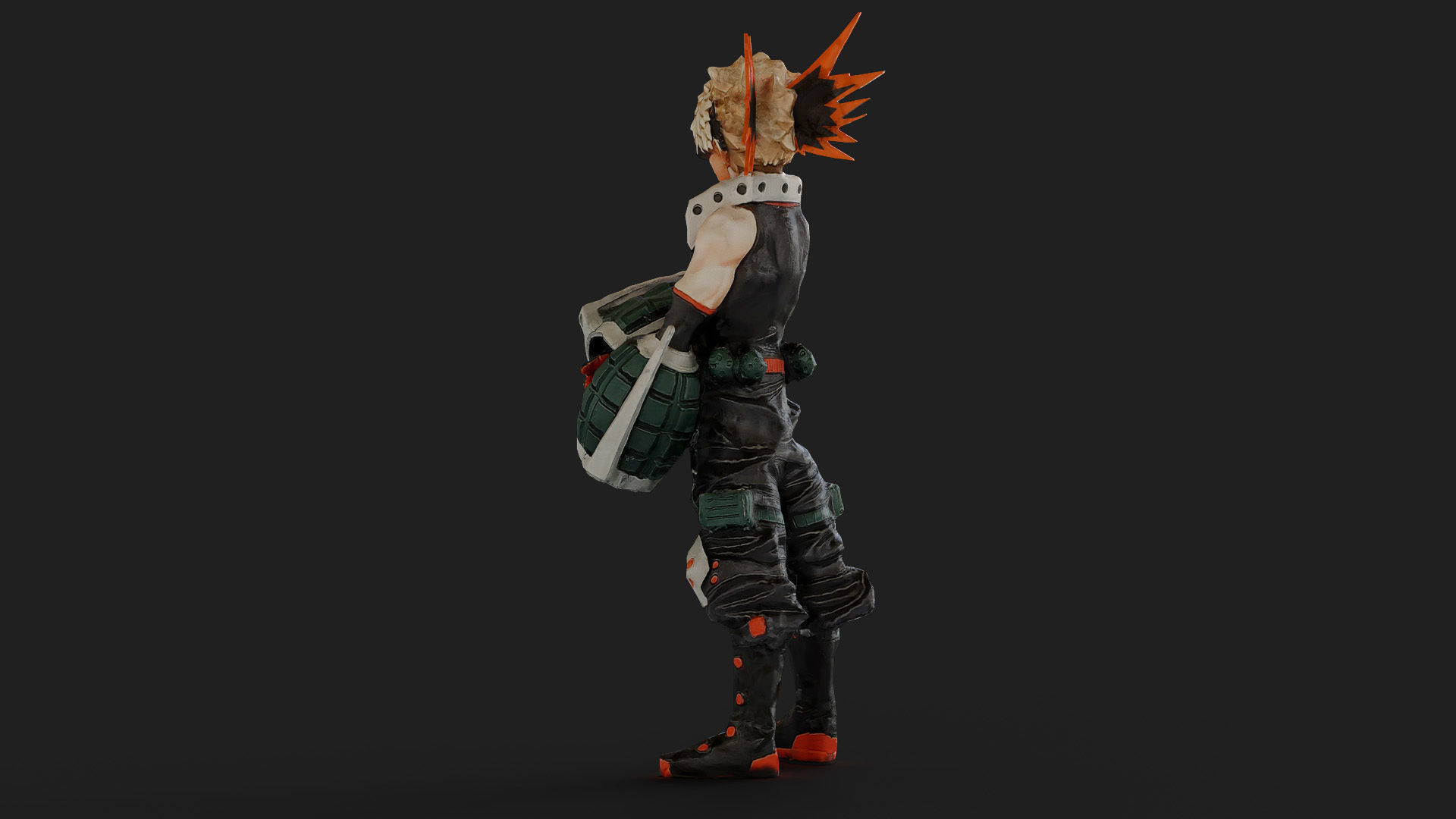 3D model Katsuki Bakugo My Hero Academia VR / AR / low-poly | CGTrader