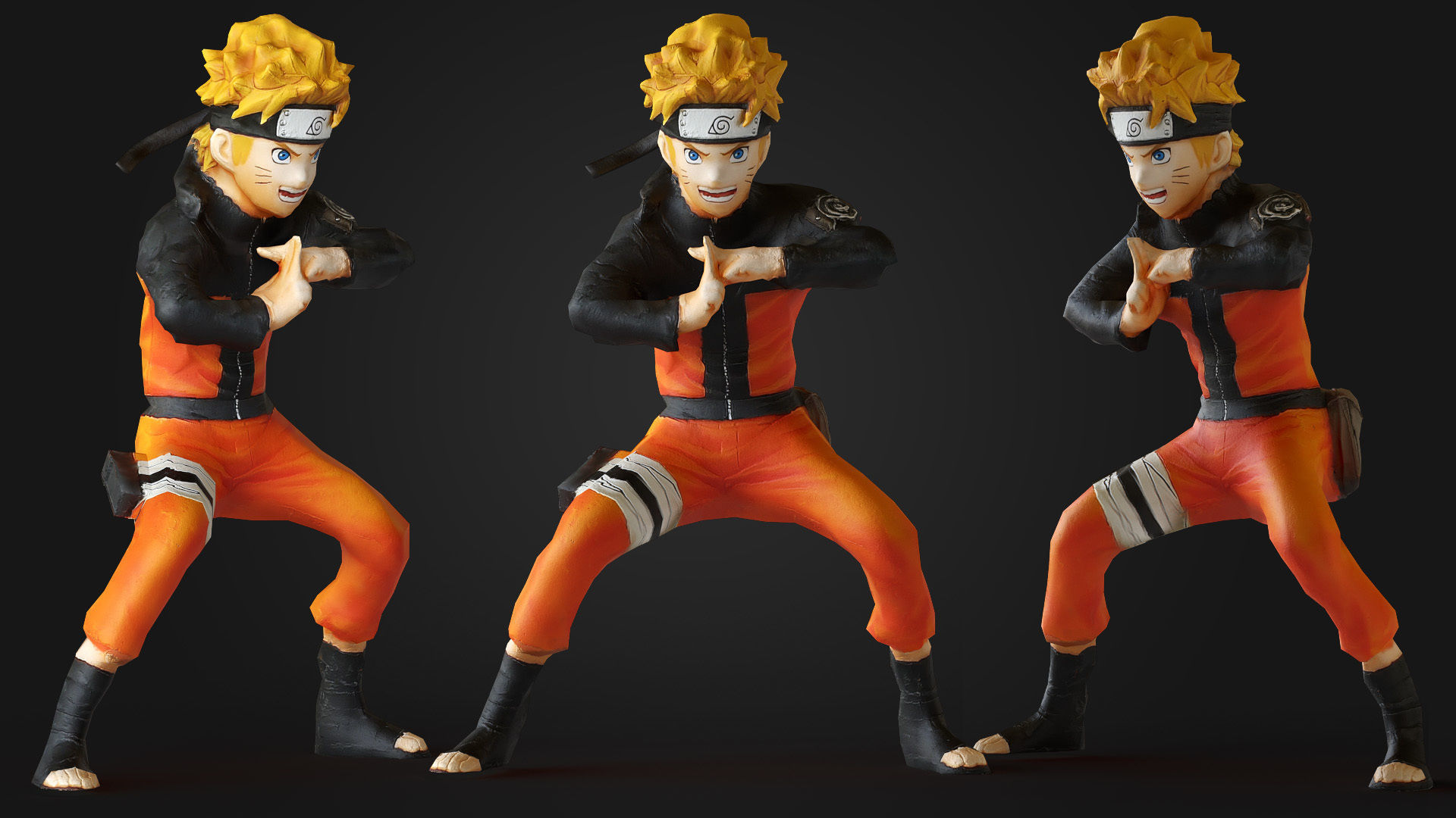 Naruto person free VR / AR / low-poly 3D model | CGTrader