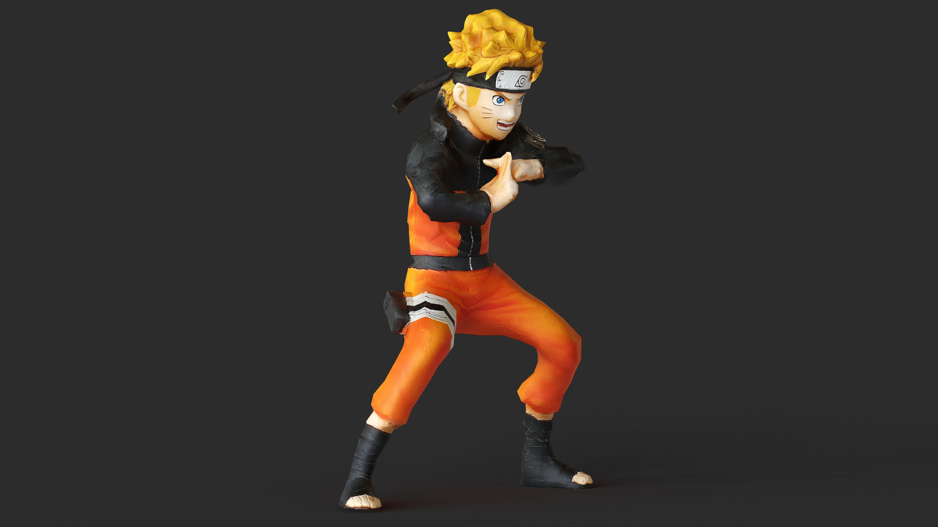 Naruto person free VR / AR / low-poly 3D model | CGTrader
