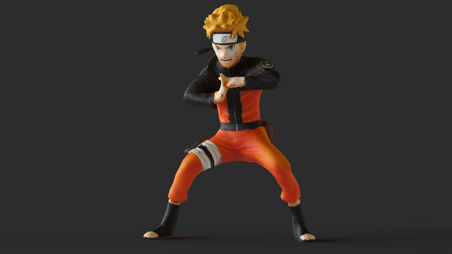 Naruto person free VR / AR / low-poly 3D model | CGTrader