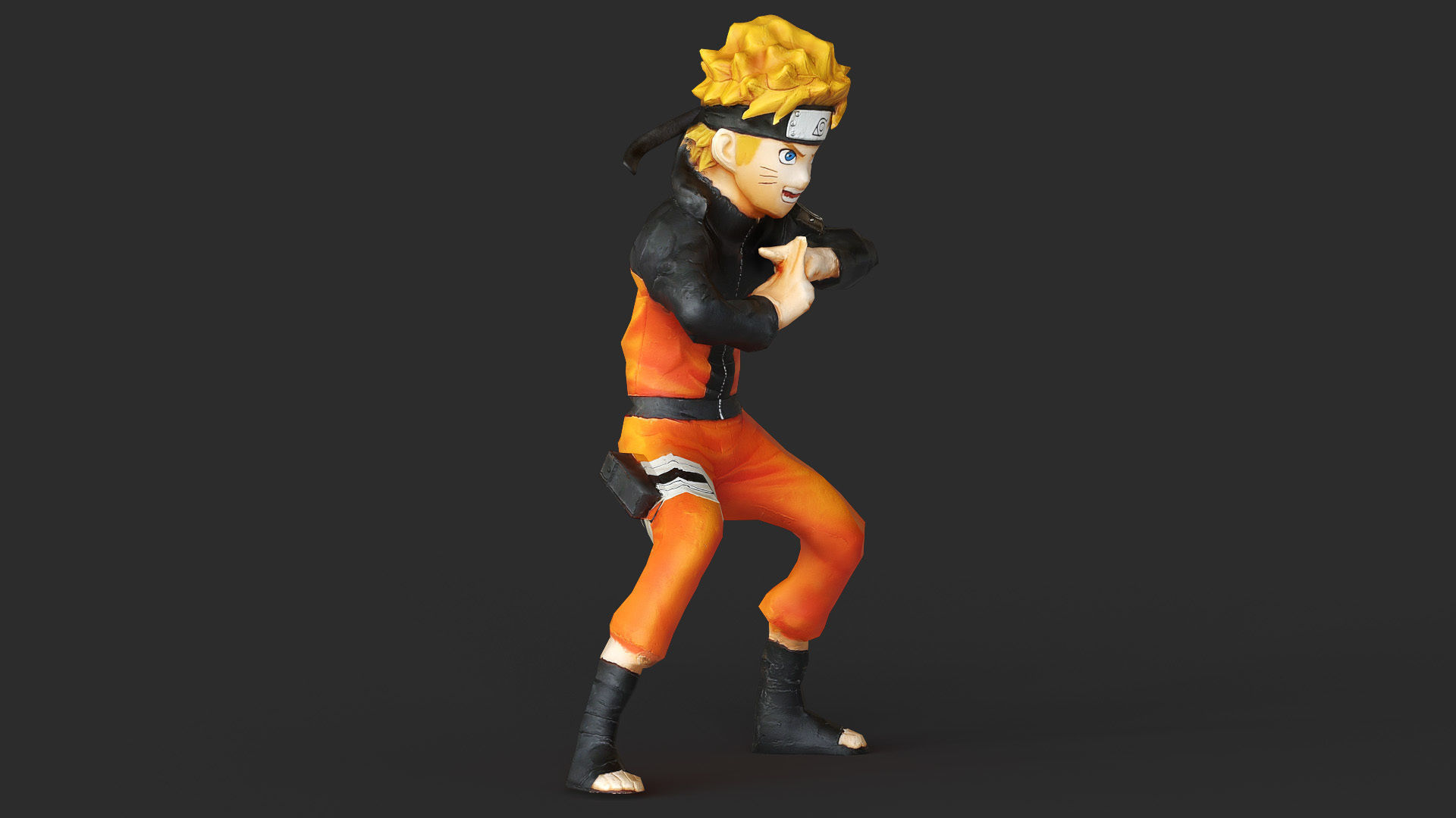 Naruto person free VR / AR / low-poly 3D model | CGTrader