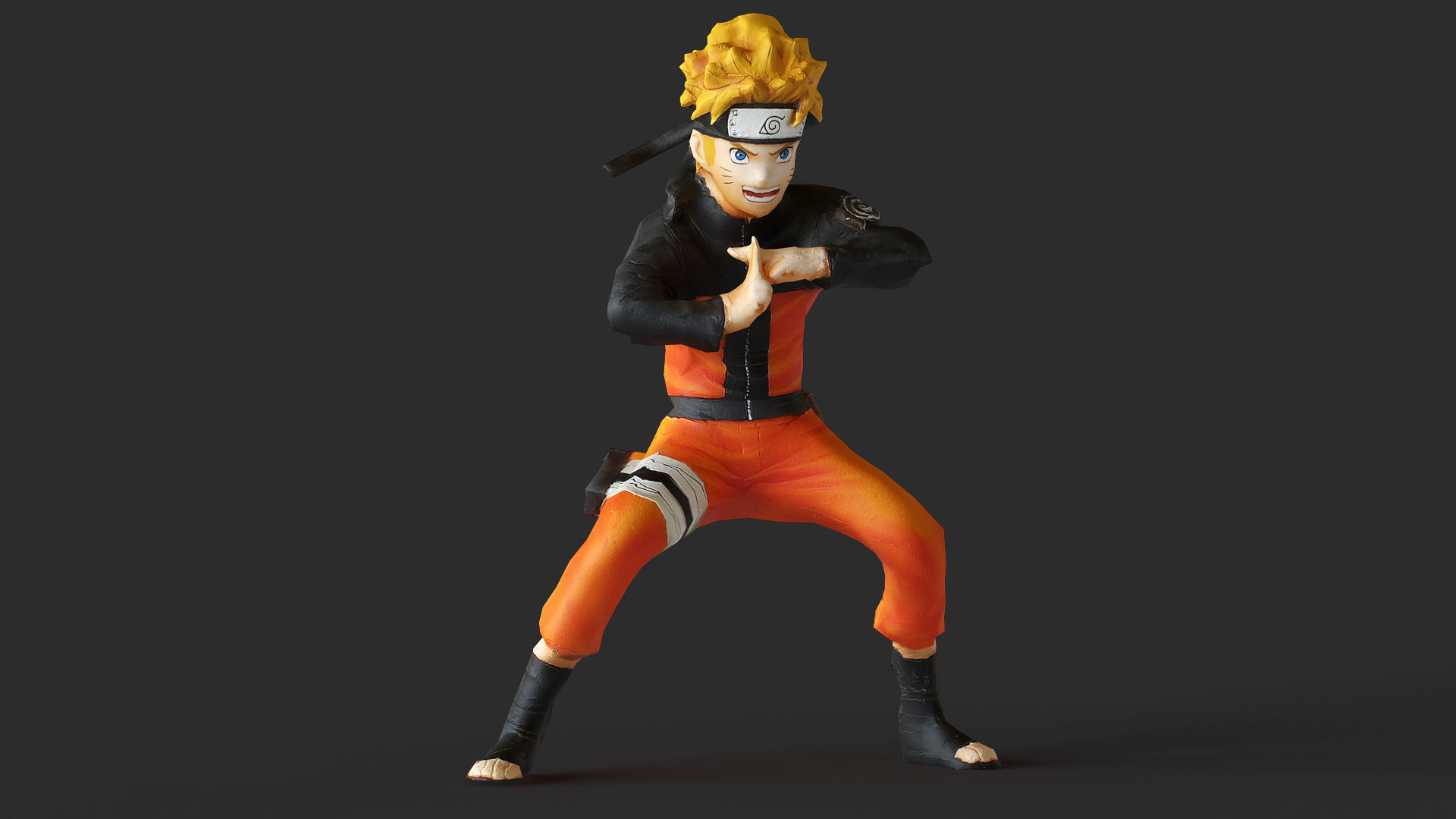 Naruto person free VR / AR / low-poly 3D model | CGTrader
