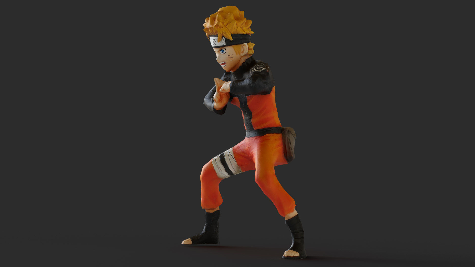 Naruto person free VR / AR / low-poly 3D model | CGTrader