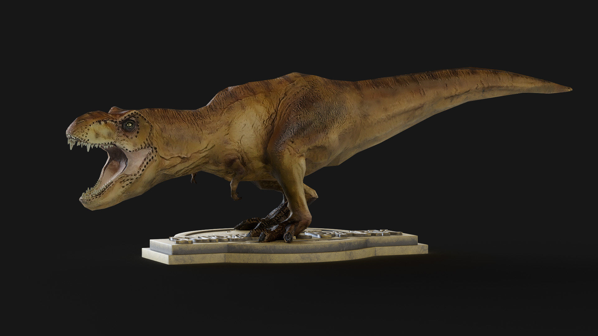 3D model Dinosaur Figure VR / AR / low-poly | CGTrader