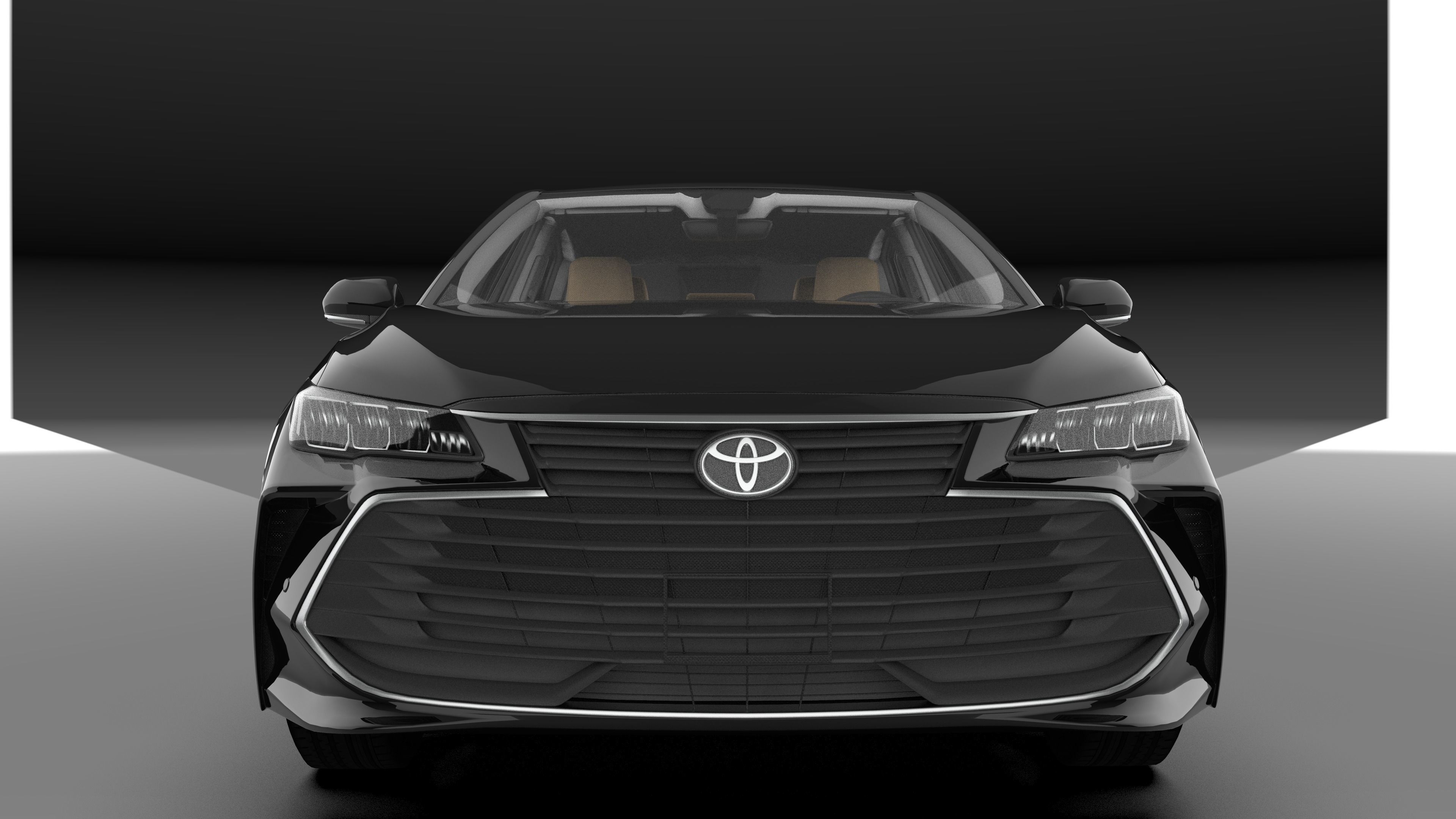 TOYOTA AVALON 2020 XLE HQ INTERIOR Rear Bumper Support 3D model 3D ...