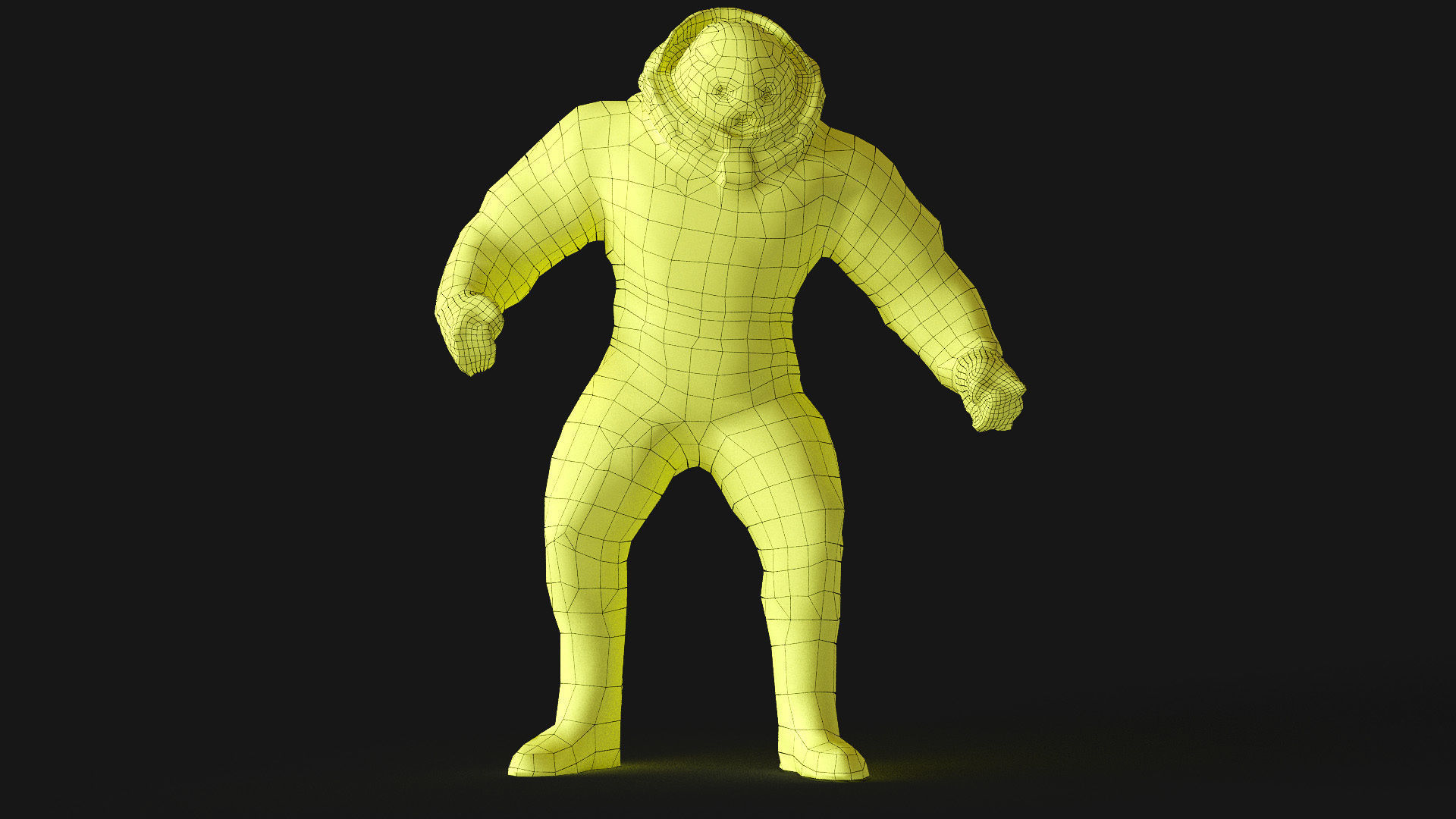 3D model Juggernaut Figure VR / AR / low-poly | CGTrader