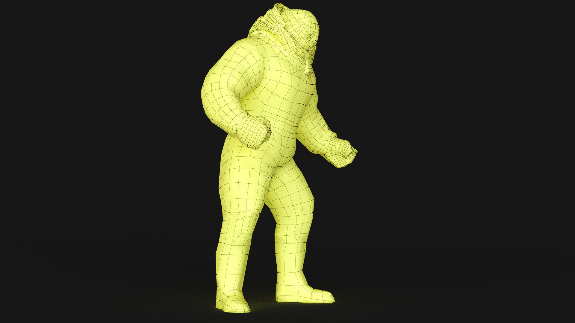 3D model Juggernaut Figure VR / AR / low-poly | CGTrader
