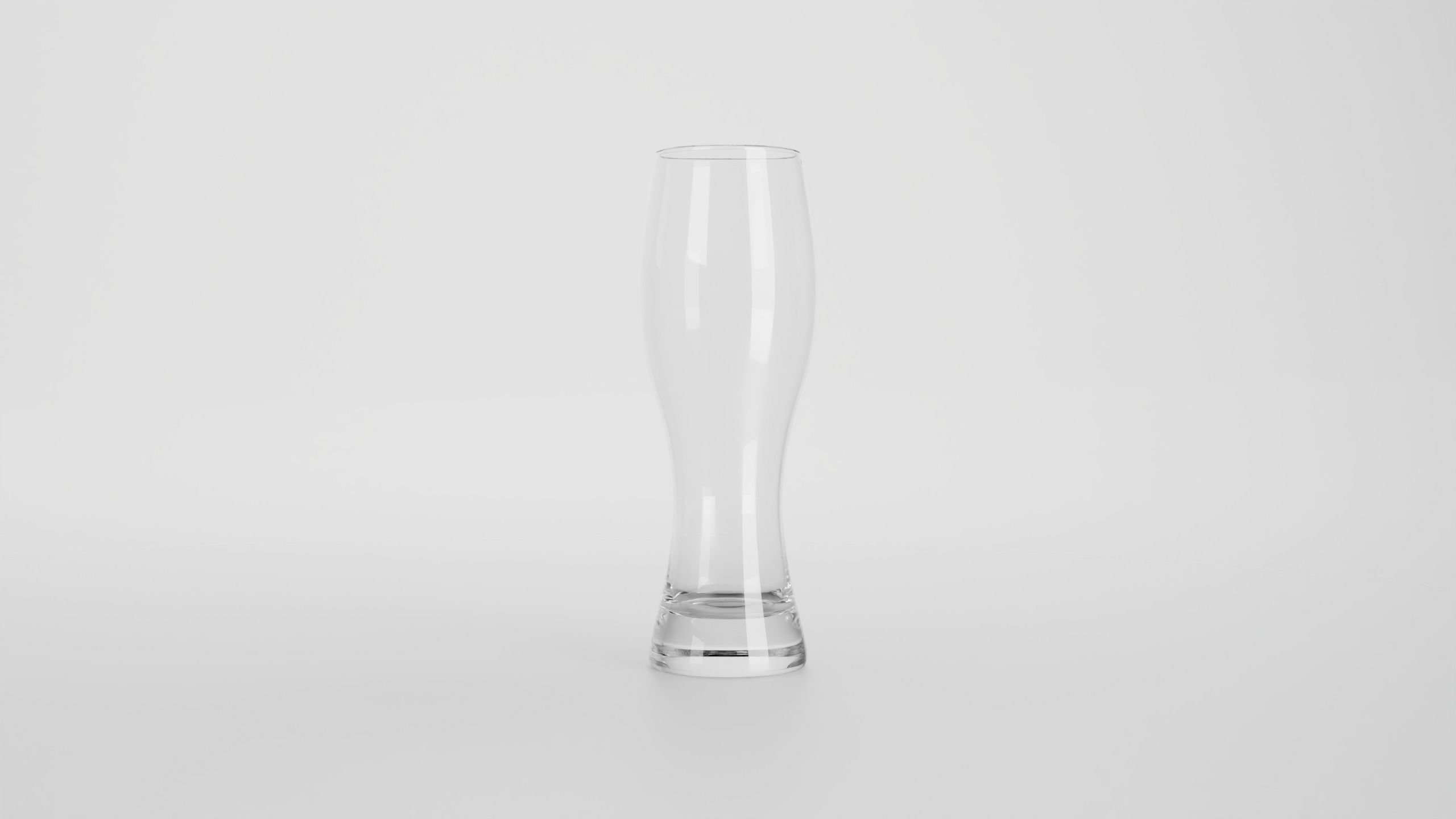 3D model Weizen glass VR / AR / low-poly | CGTrader
