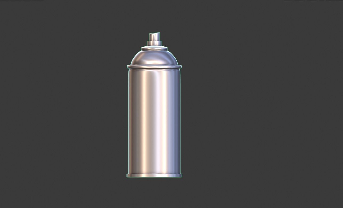 Paint Spray Can 3D model 3D printable | CGTrader