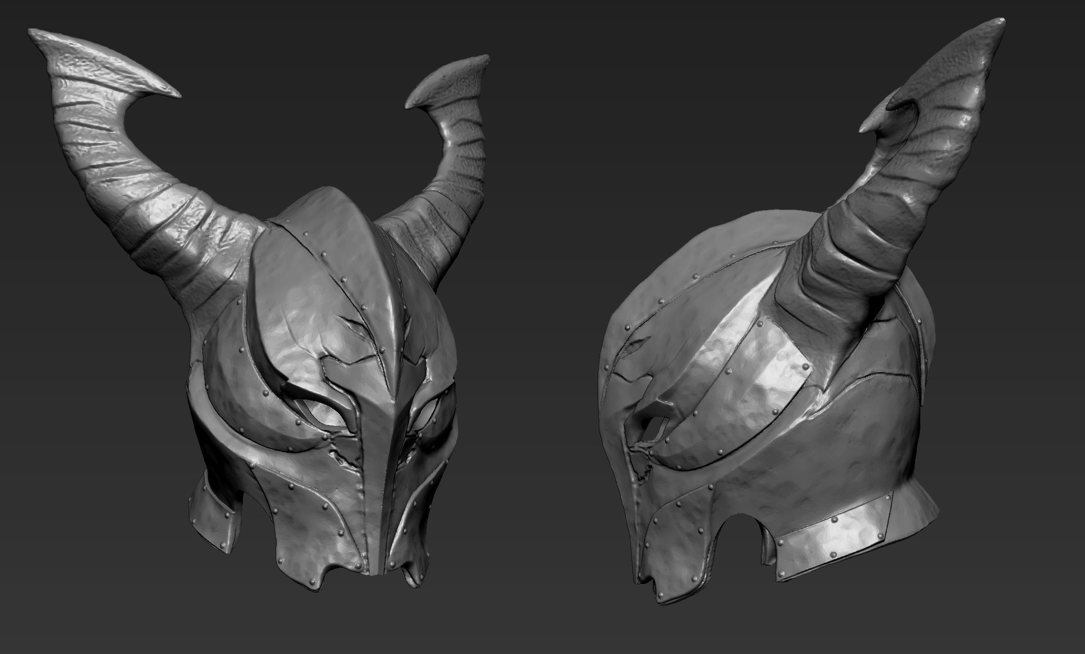Set of 3d Printable Medieval Helmets Part 1 3D model | CGTrader