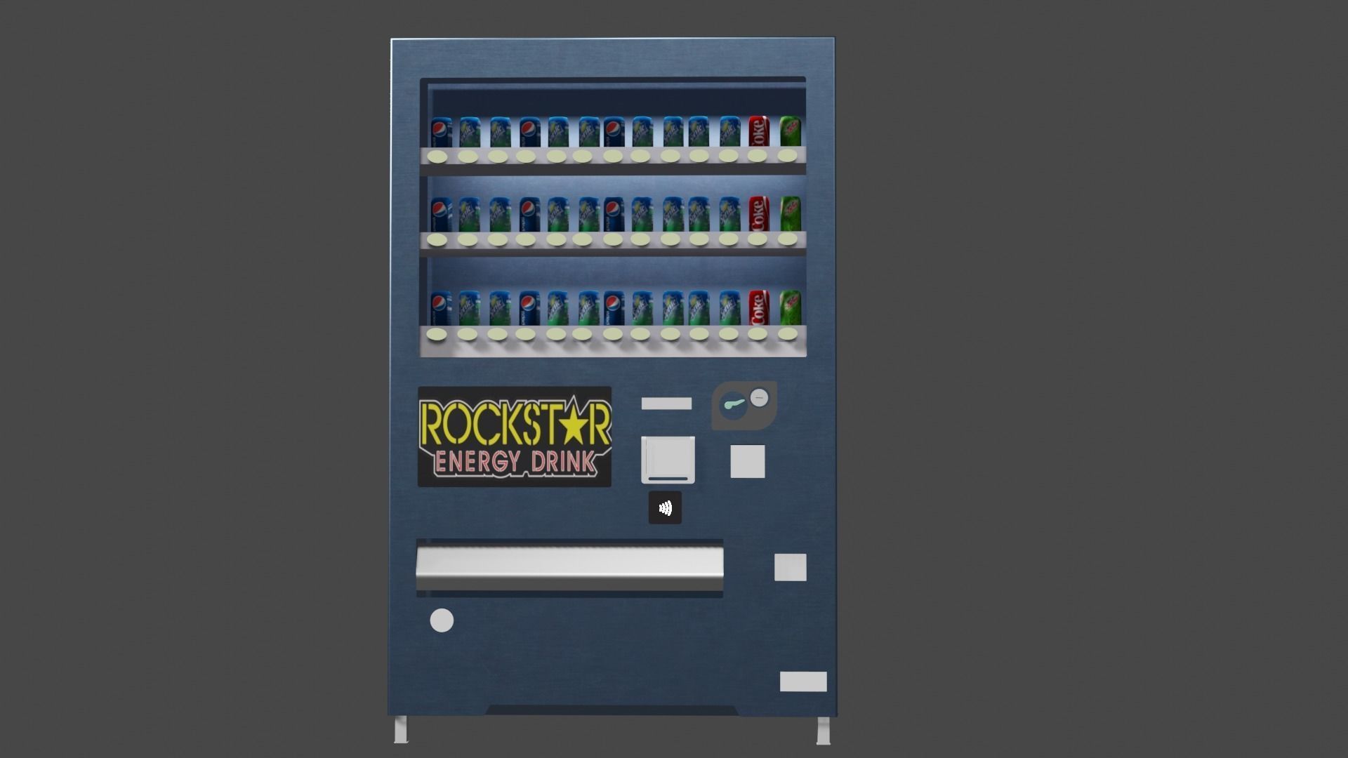 Vending Machine free VR / AR / low-poly 3D model | CGTrader