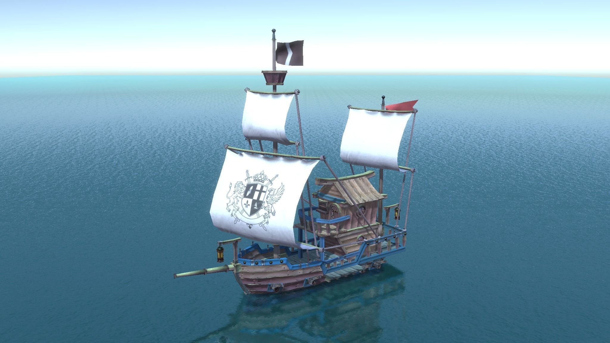 3D model Stylized European Ships VR / AR / low-poly | CGTrader