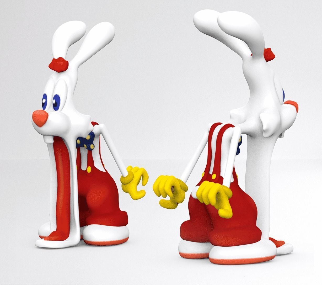 ROGER RABBIT 3D model 3D printable | CGTrader