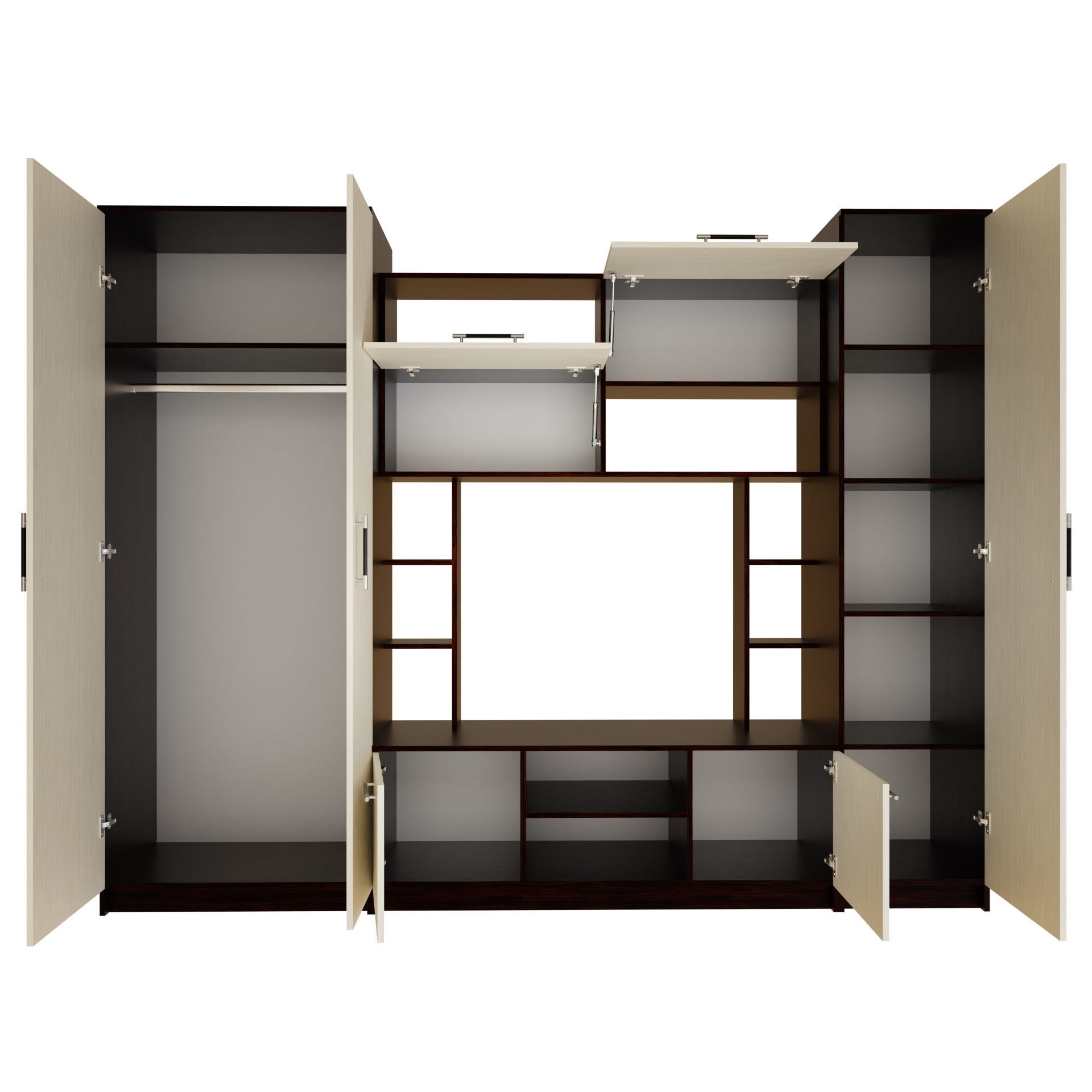 Venera living room wardrobe PBR free 3D model | CGTrader