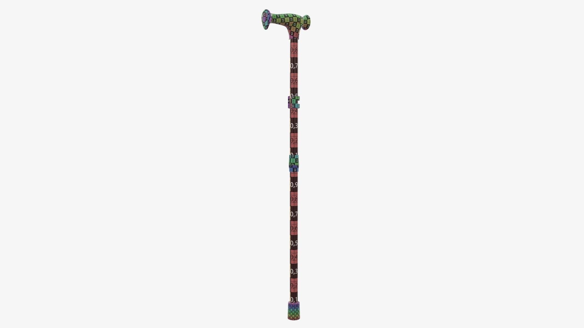 Lightweight walking stick 3D model | CGTrader