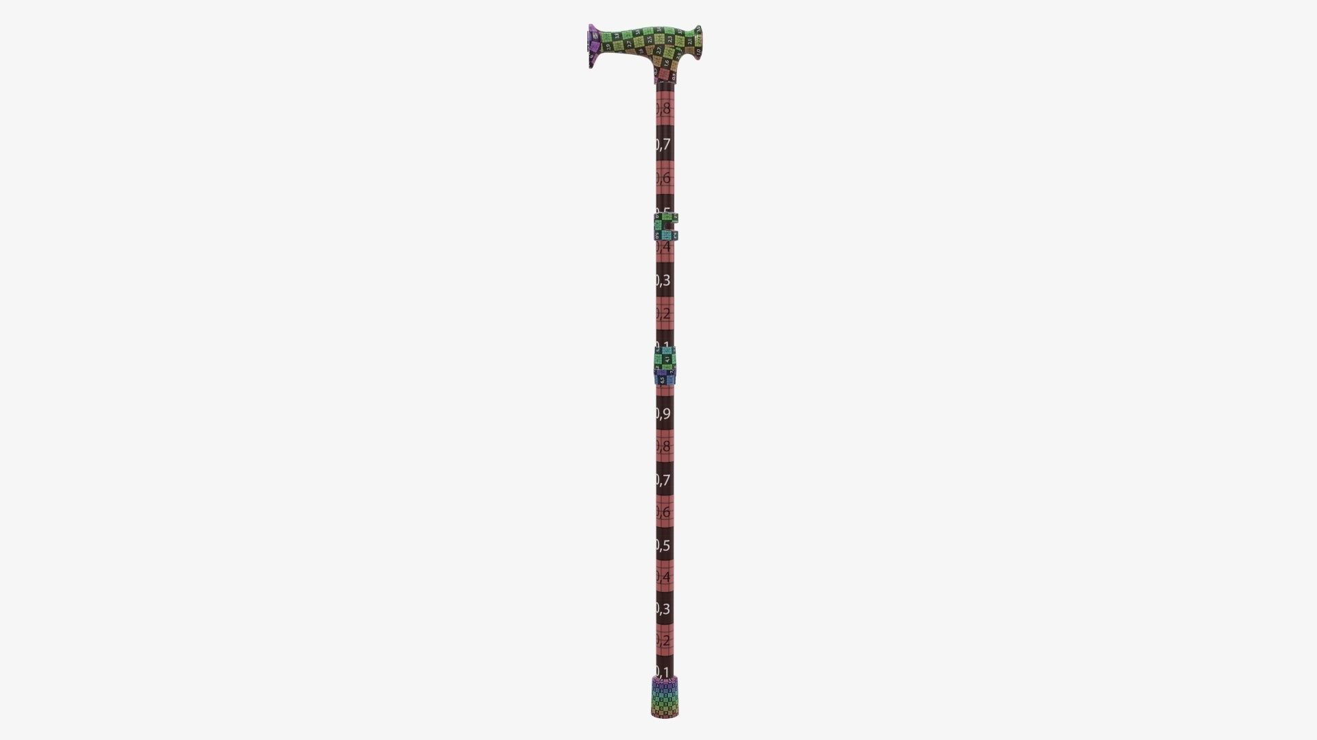 Lightweight walking stick 3D model | CGTrader