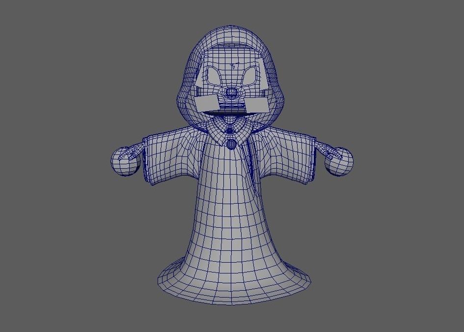 Character design Master from the puzzle box 3D model | CGTrader