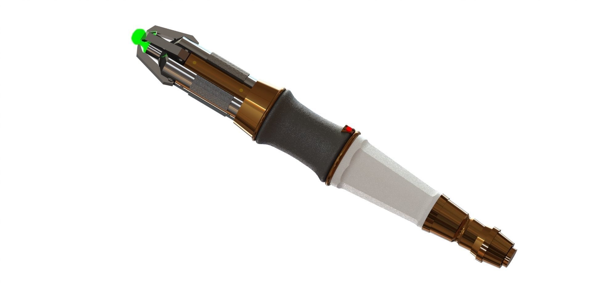 3D asset 11th Doctors Sonic Screwdriver - Matt Smith