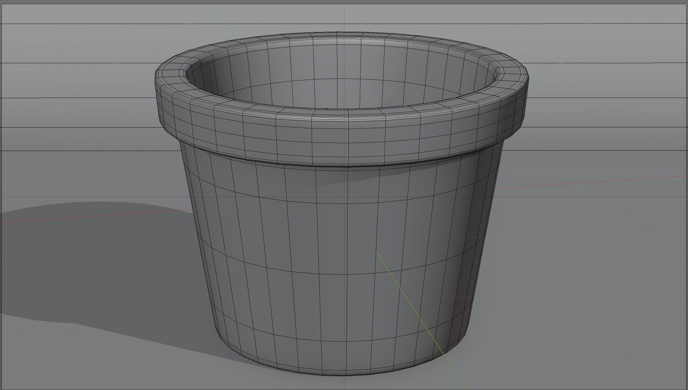 Planter concrete free VR / AR / low-poly 3D model | CGTrader