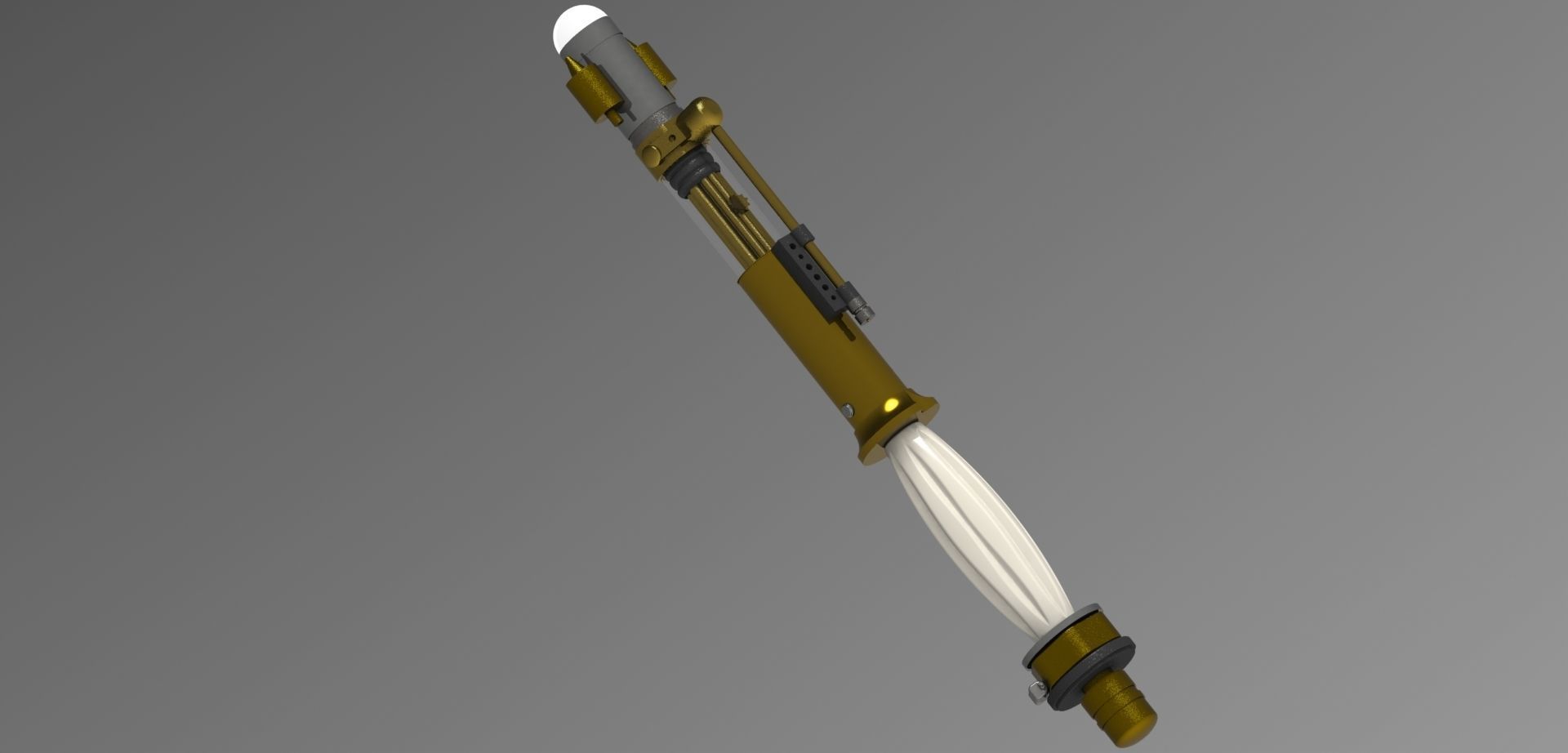Steampunk Sonic Screwdriver 3D model | CGTrader