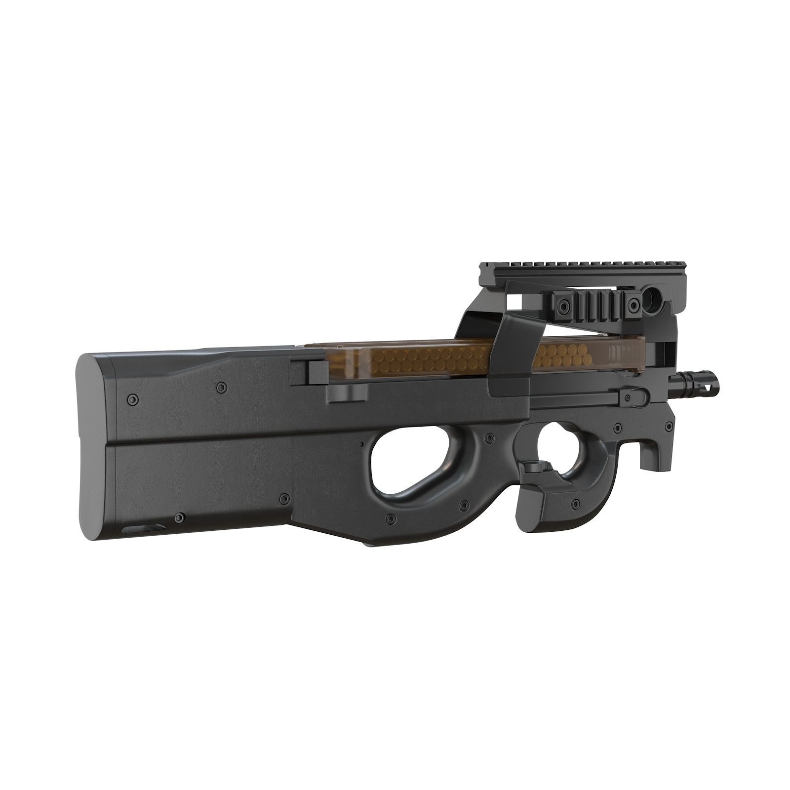 Submachine gun FN P90 3D model | CGTrader