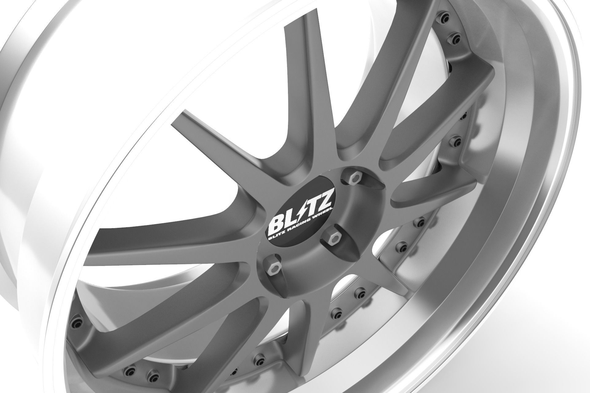 BLITZ TEHNOSPEED Z1 CUSTOM WHEELS 3D model | CGTrader