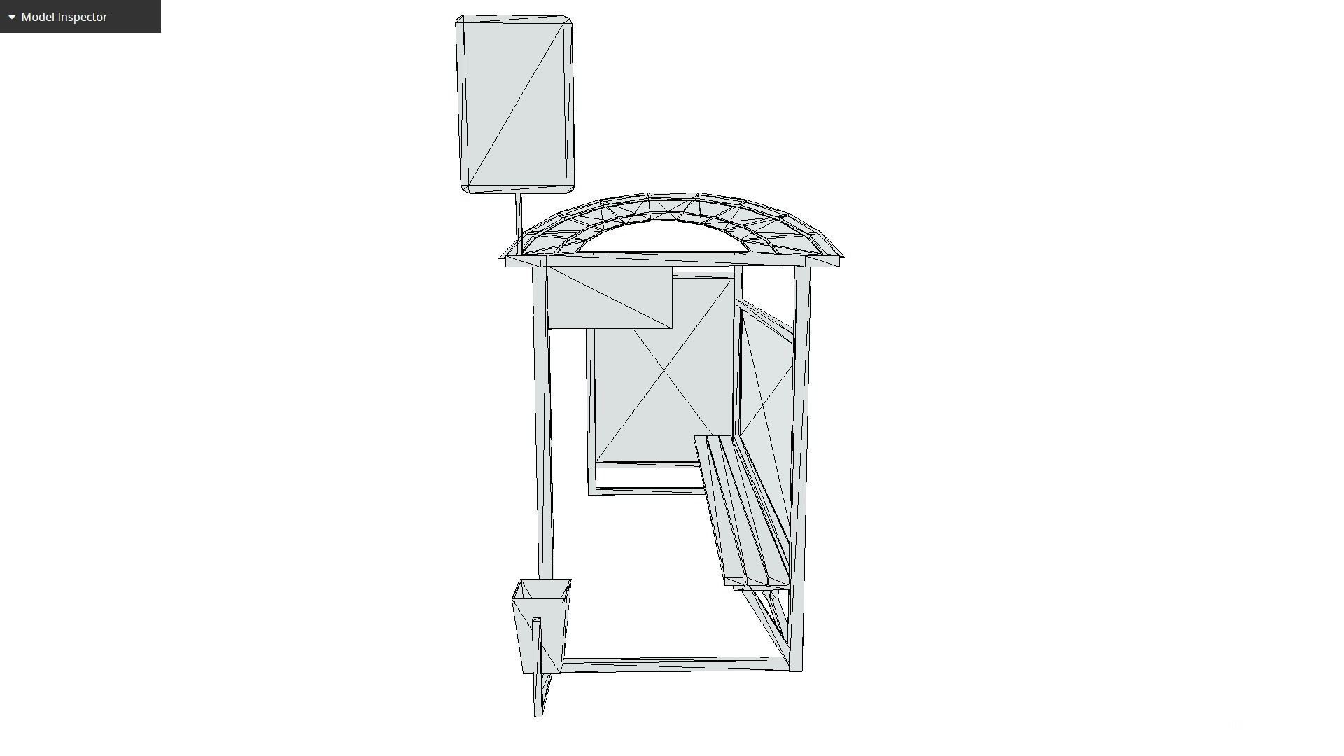 Bus stop free VR / AR / low-poly 3D model | CGTrader
